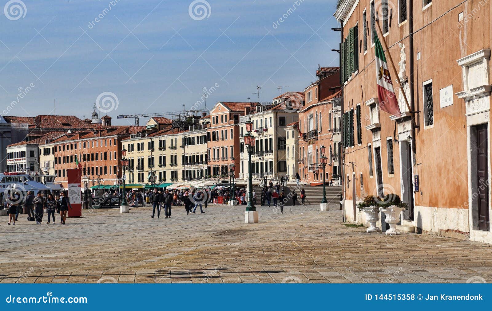 Waterfront of Venice, Italy Editorial Stock Photo - Image of venice ...