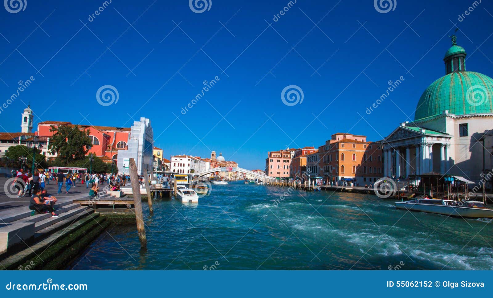 Waterfront Venice editorial photography. Image of gondola - 55062152