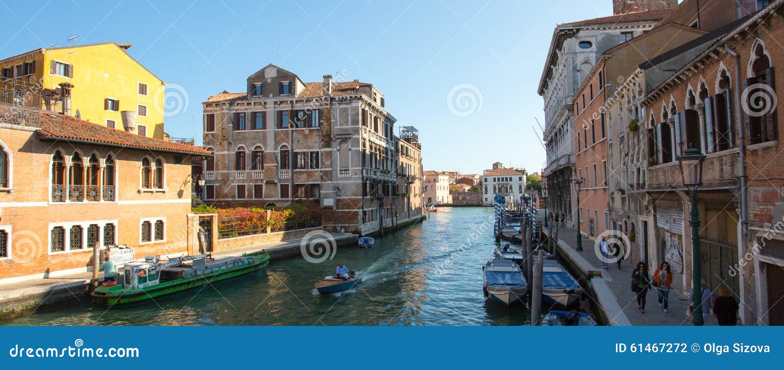 Waterfront Venice photo editorial photography. Image of building - 61467272
