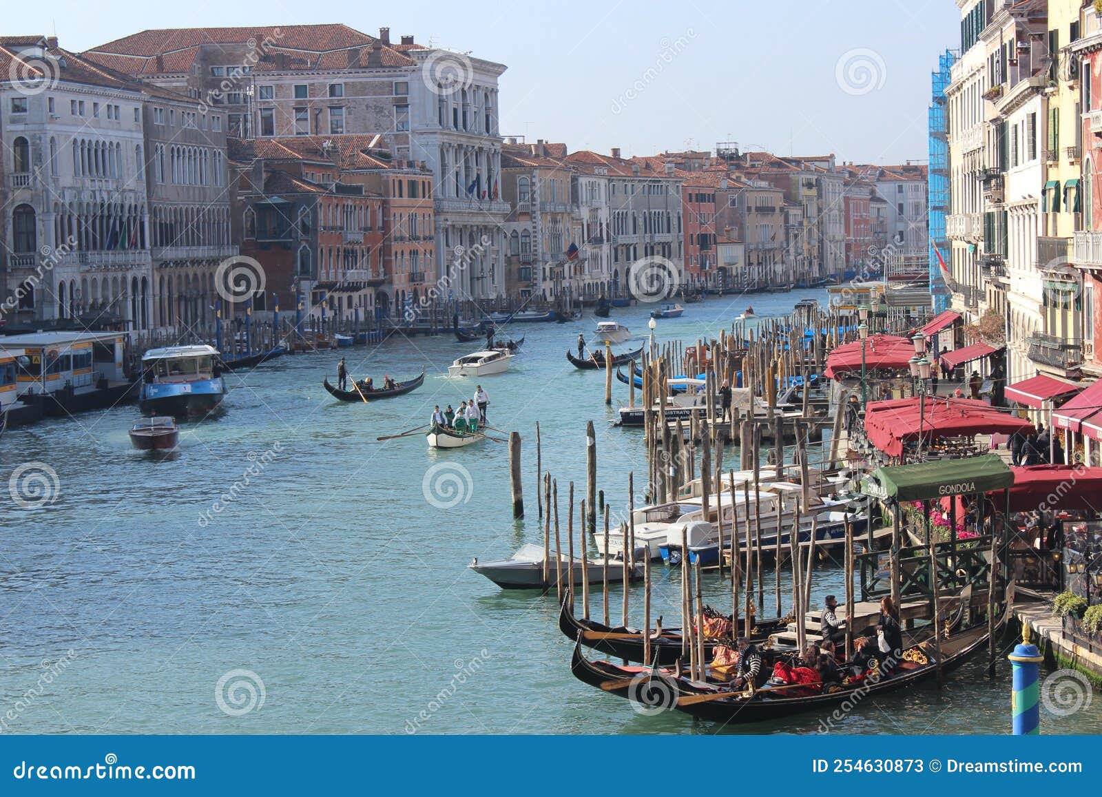 Waterfront in Venice with Venetian Architecture Editorial Stock Photo ...