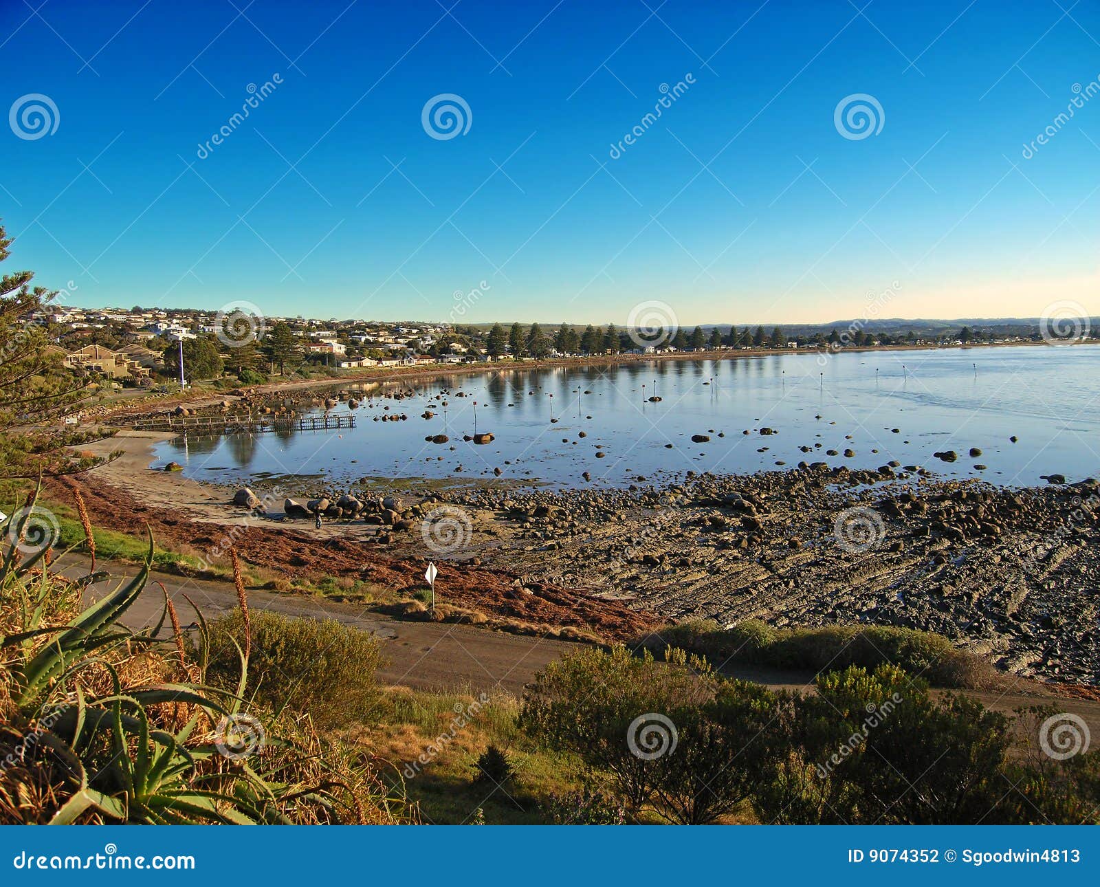 The Waterfront at Victor Harbor, Australia Stock Photo - Image of ...