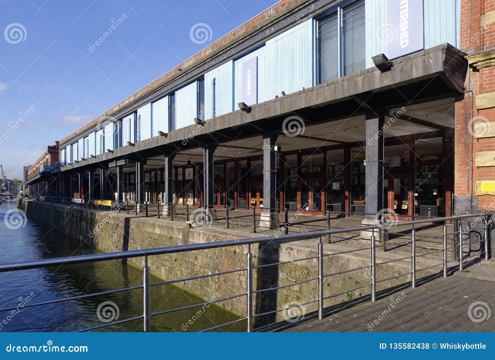 The Waterfront & Watershed, Bristol Docks Editorial Stock Photo - Image ...