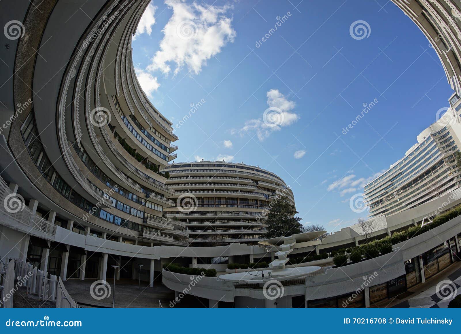 Watergate Complex - Washington DC Editorial Stock Photo - Image of ...