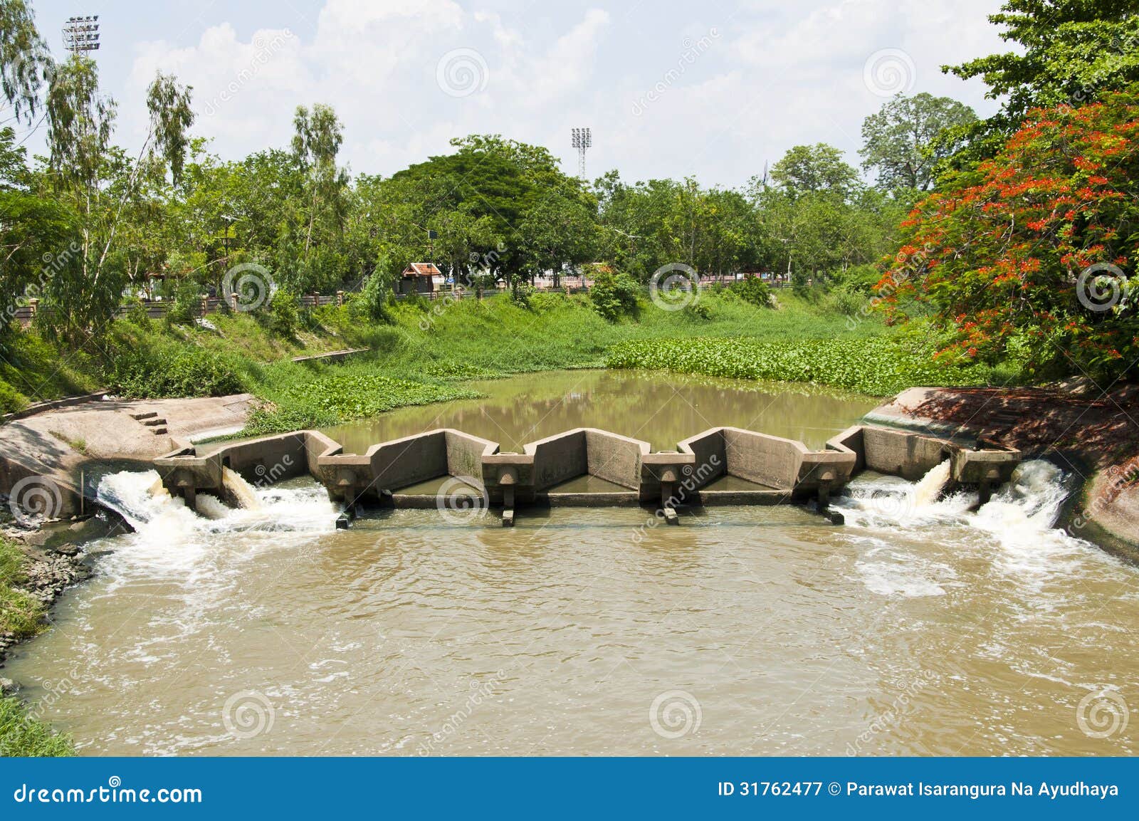 Watergate. stock image. Image of nature, force, hydro - 31762477