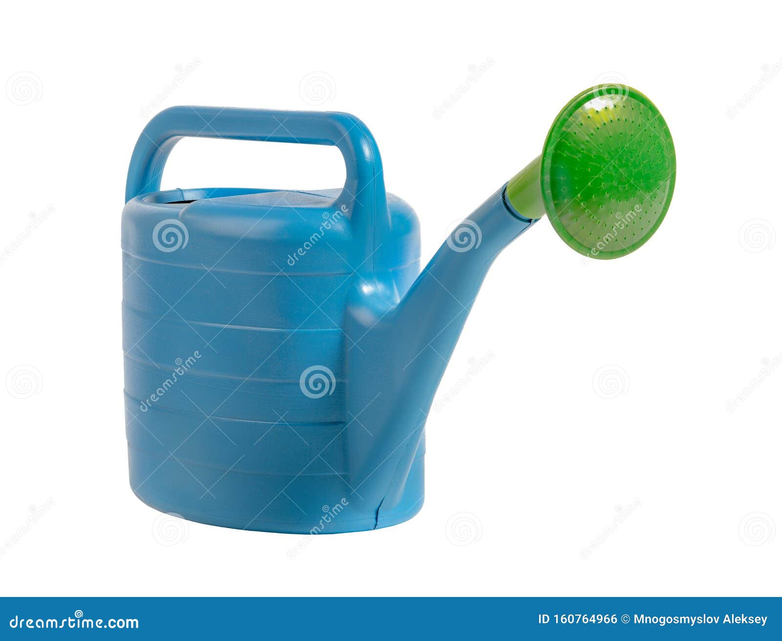 Watering Can on White Background Stock Photo - Image of equipment ...