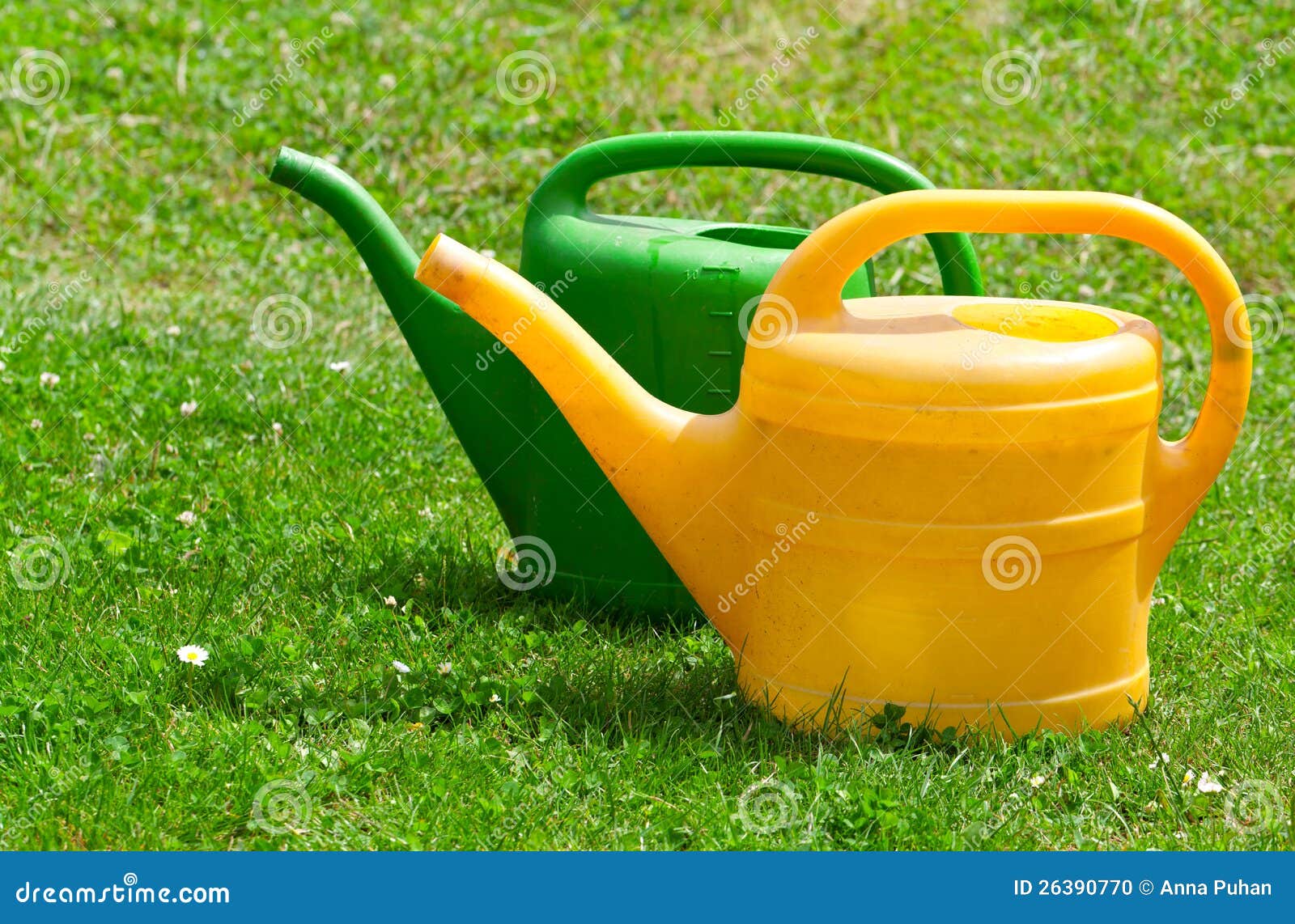 Watering cans stock photo. Image of agriculture, water - 26390770