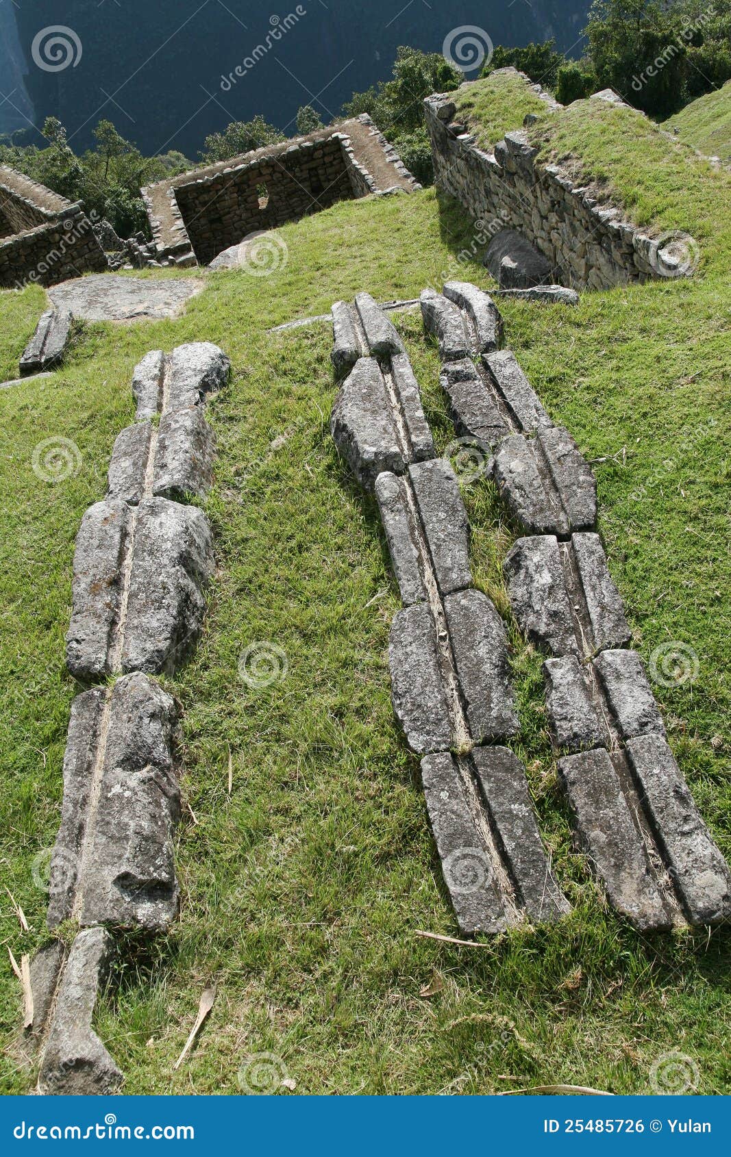 Watering System in the Ancient Inca Stock Photo - Image of architecture ...