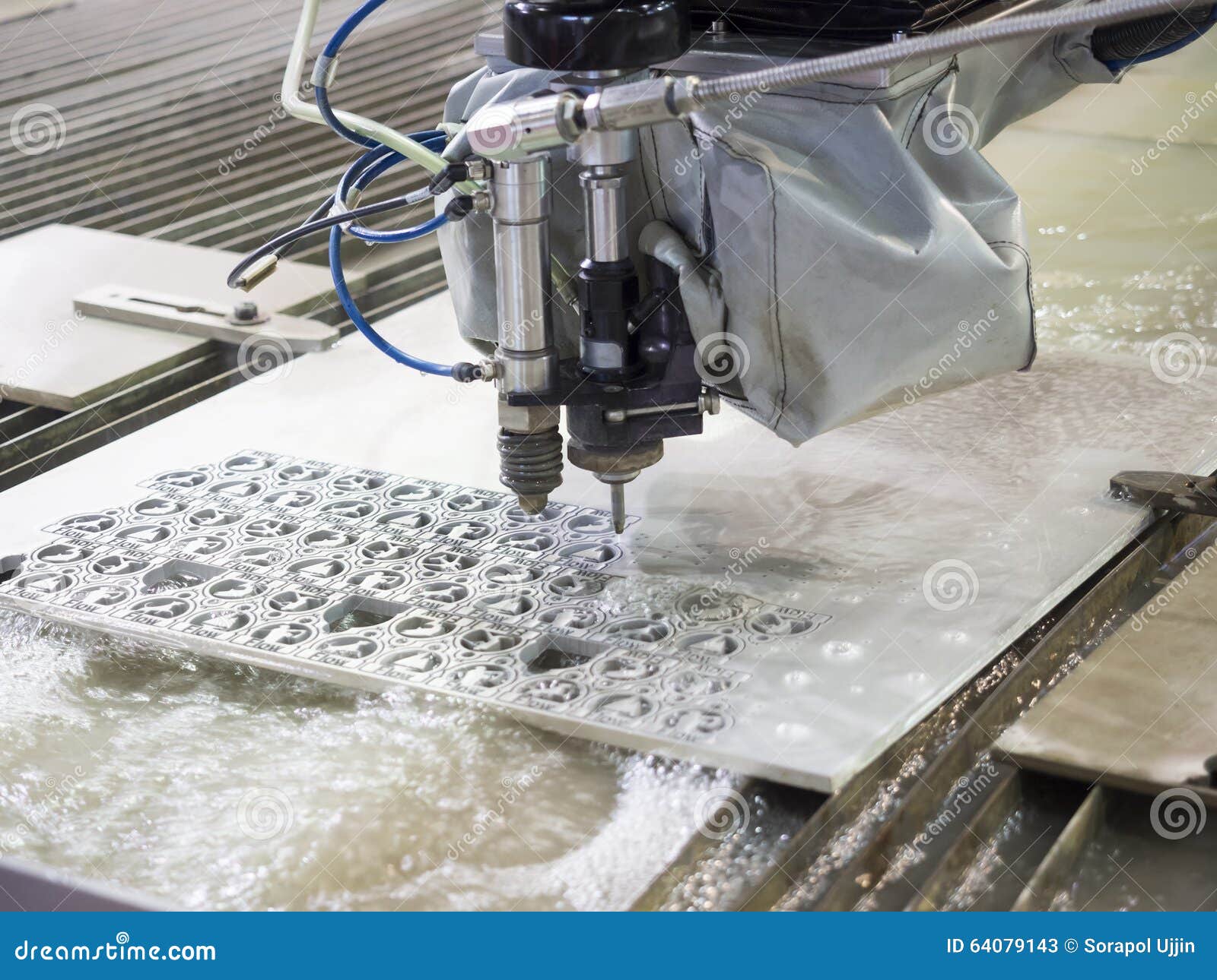 Metal Cutting Lathe Milling Tool On A White Background Royalty-Free ...