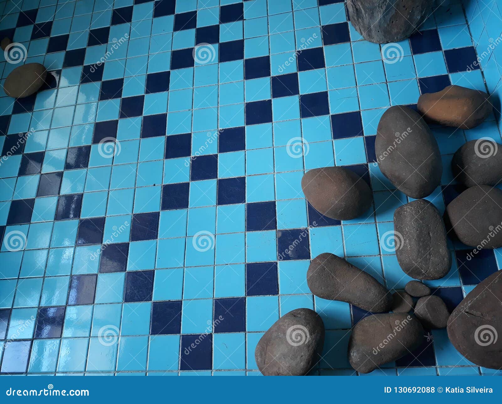 Waterless pool stock photo. Image of stones, pool, background - 130692088