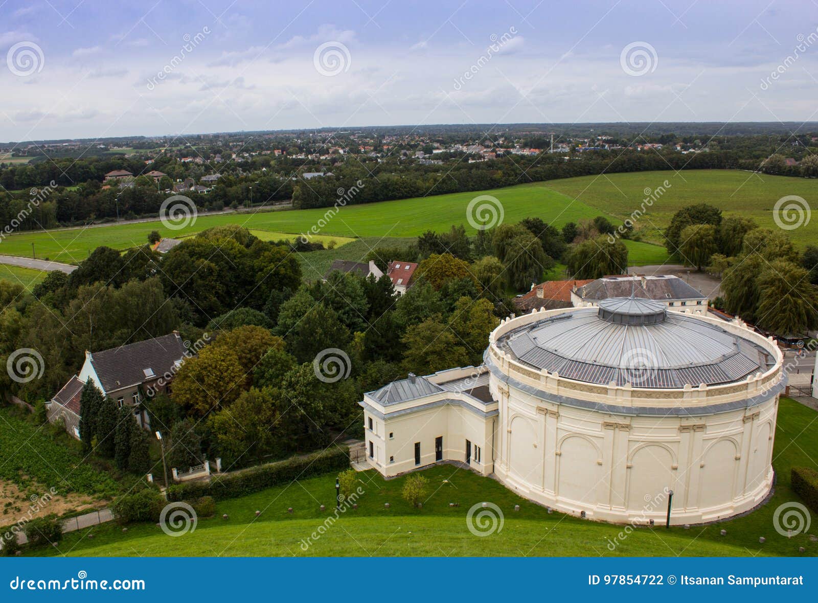 Waterloo battlefield stock photo. Image of landscape - 97854722