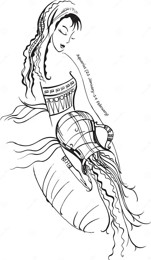 Waterman vector illustratie. Illustration of aantrekkelijk - 13270631