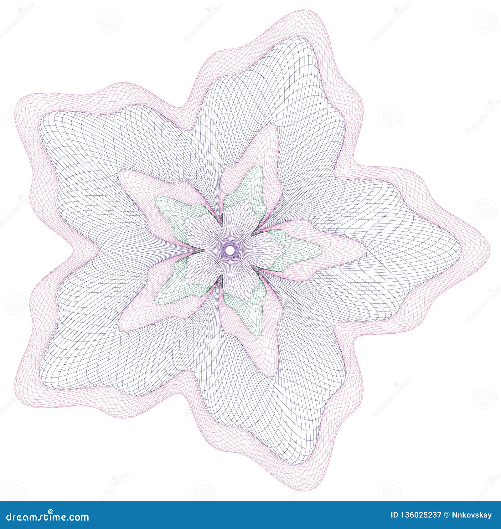 Watermark Certificate, Guilloche Line Watermark Diploma, Decoration ...