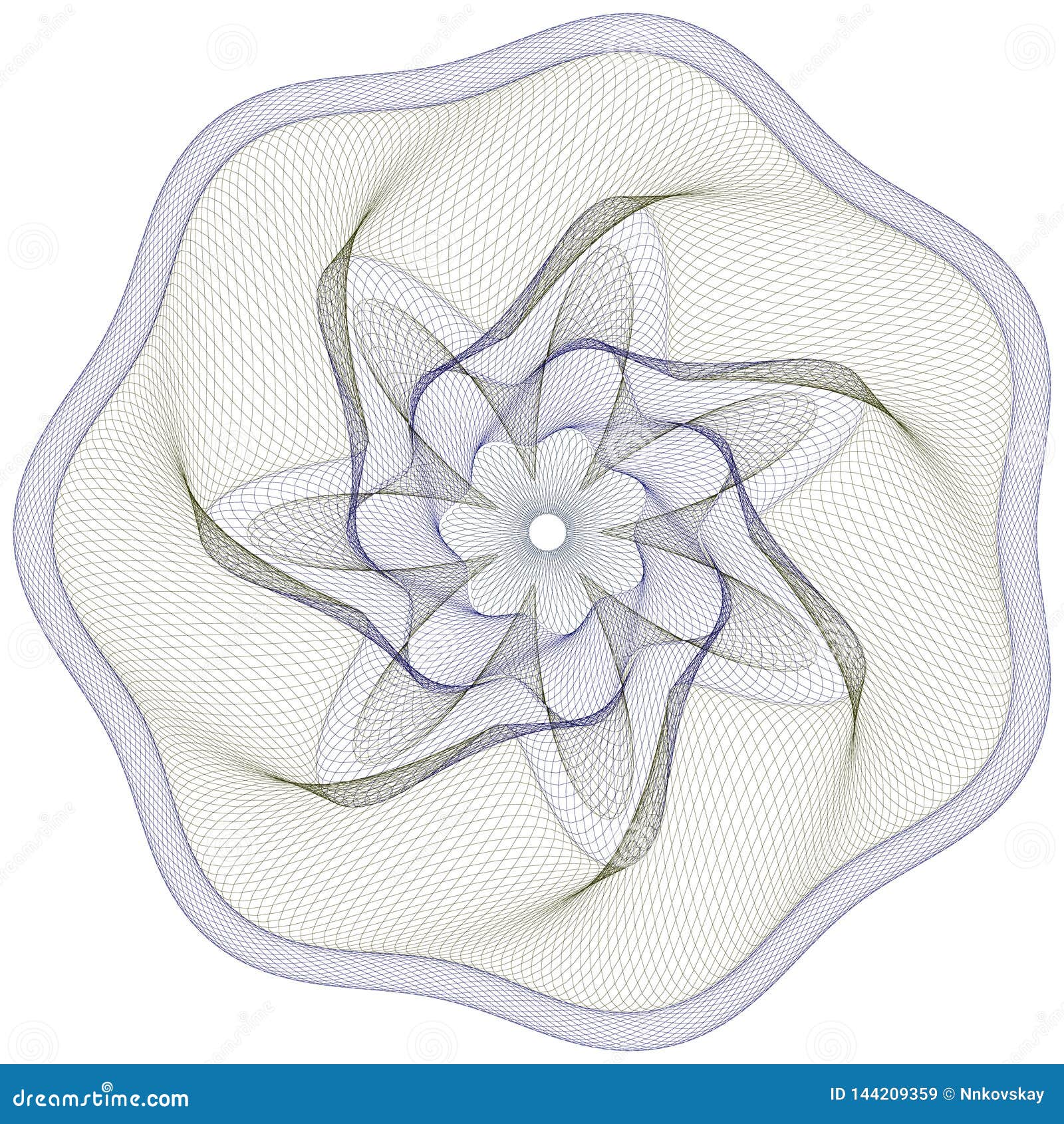 Watermark for Certificate, Guilloche Line.pattern. Stock Vector ...