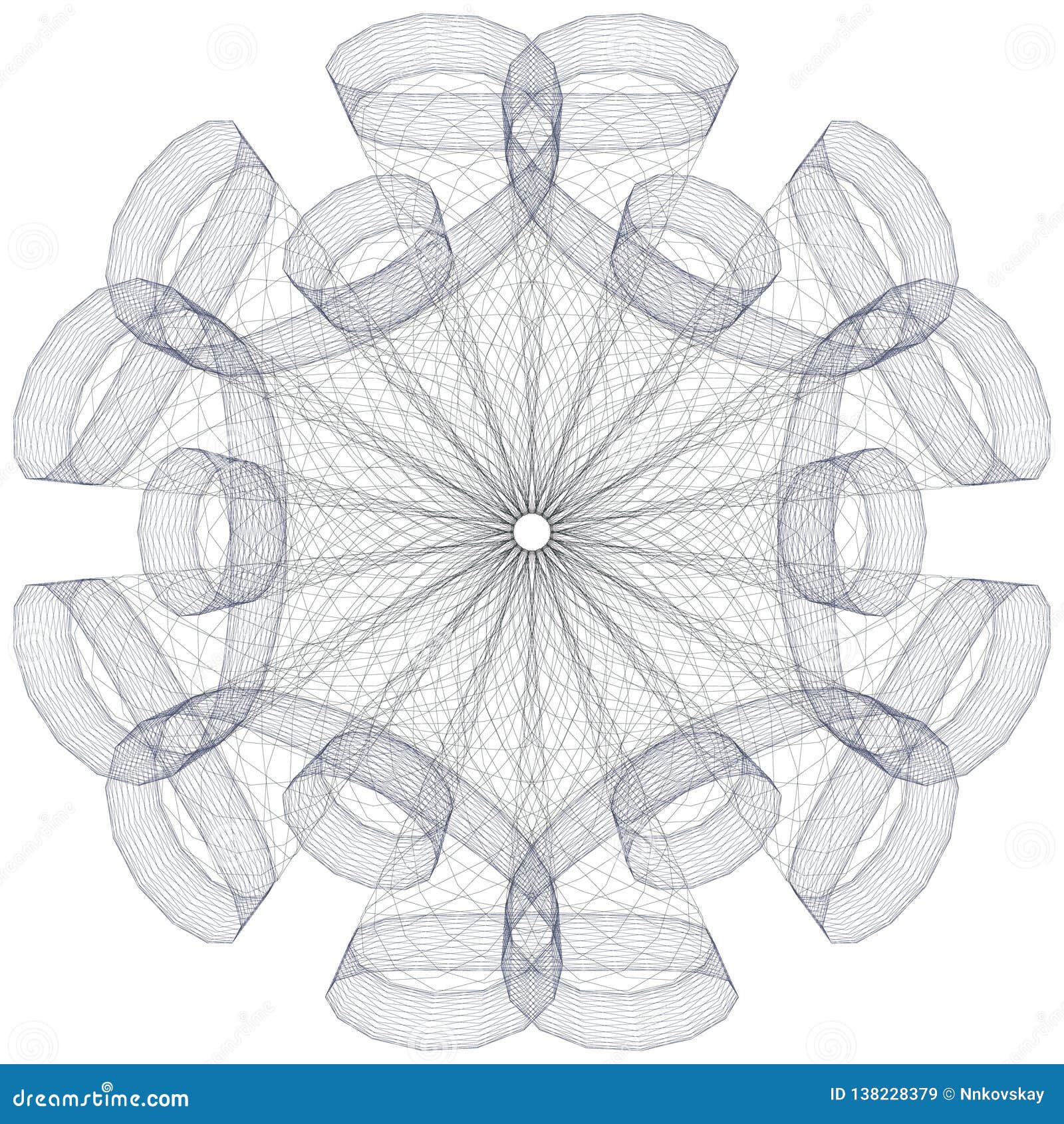 Watermark for Certificate, Guilloche Line.pattern. Stock Vector ...