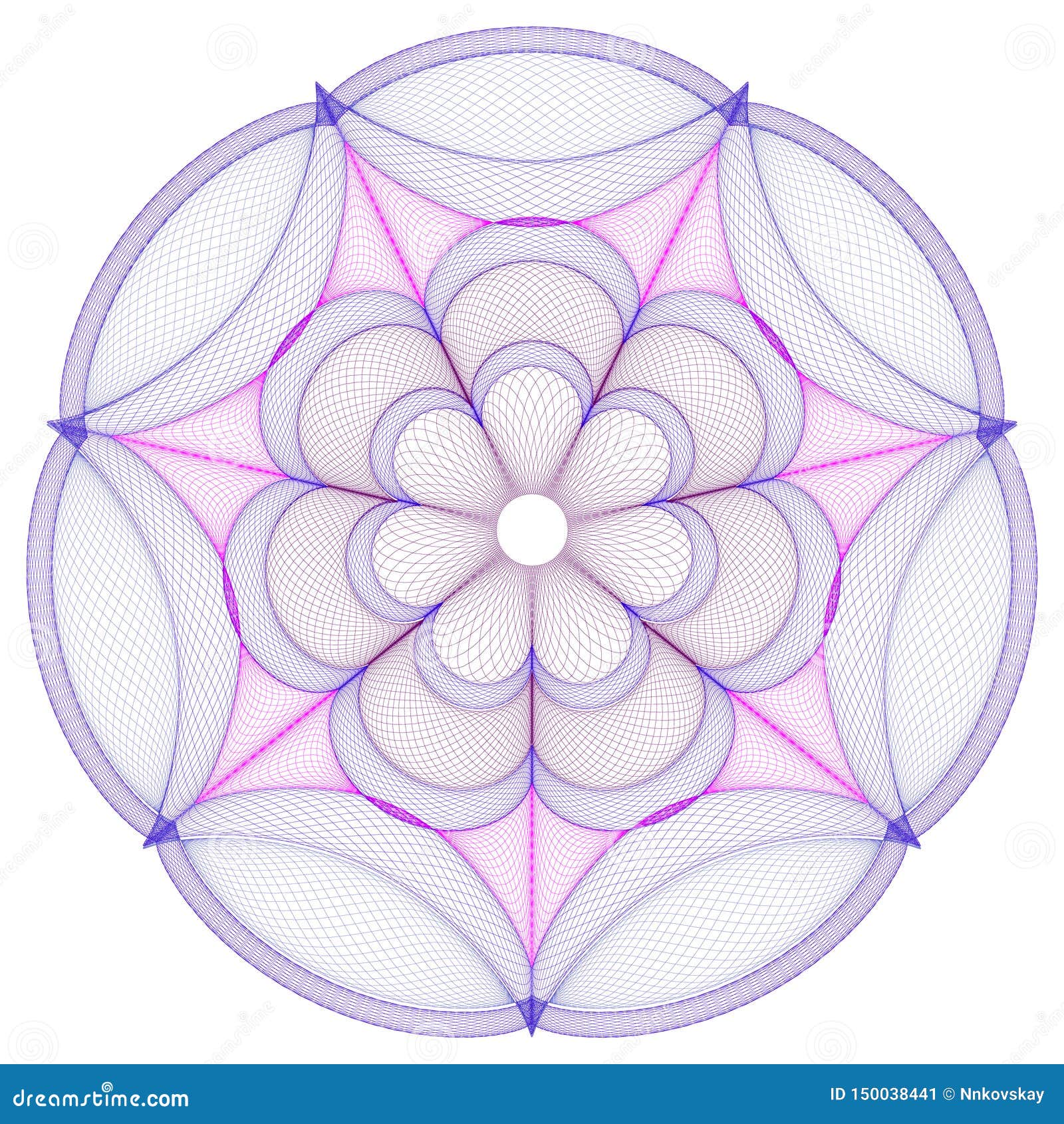 Watermark Element Design Rosetta, Stock Vector - Illustration of ...