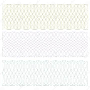 Guilloche Background for Certificate, Design Element, Watermark ...