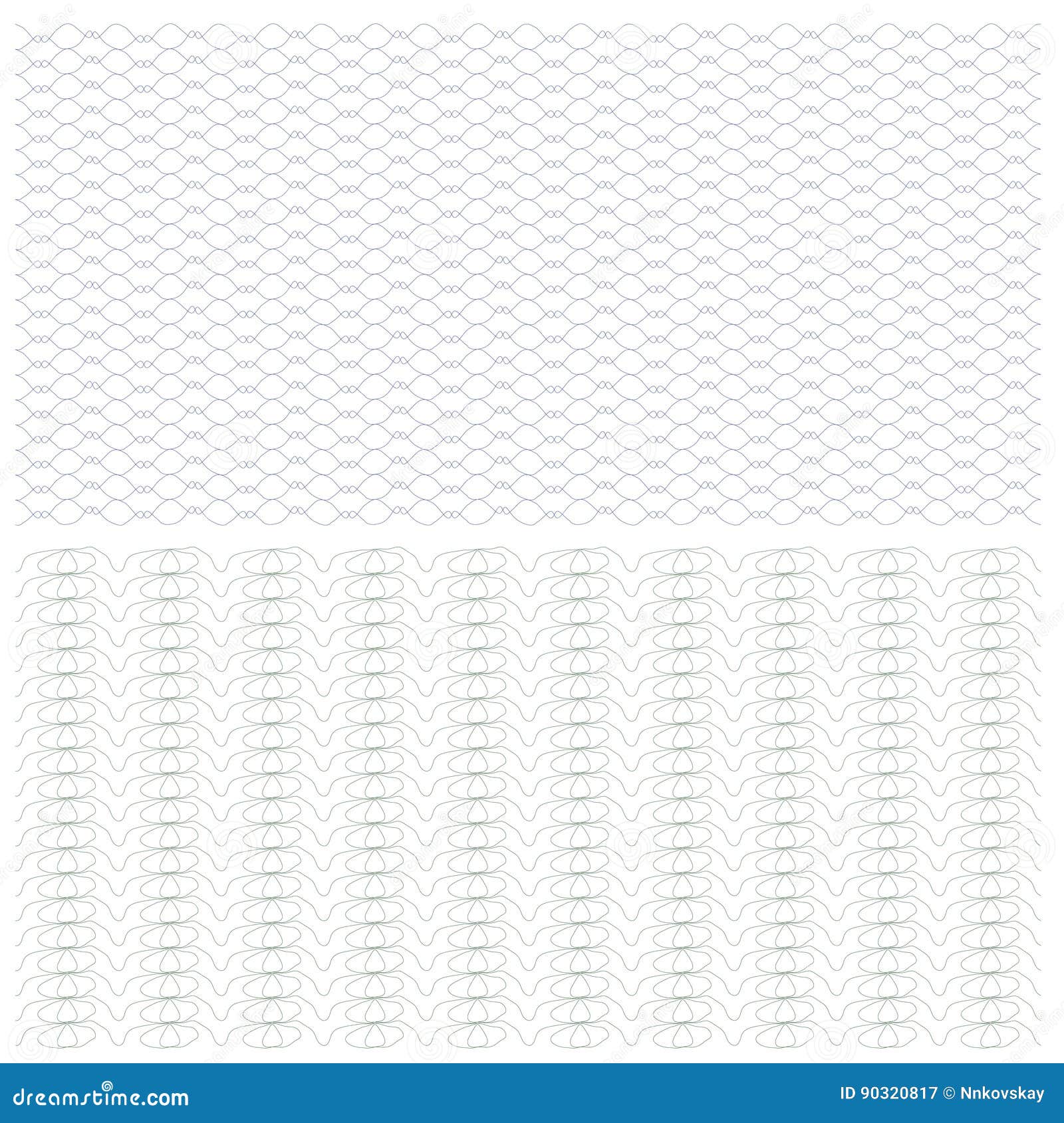 Watermarks Pattern Guilloche for Certificate, Stock Vector ...