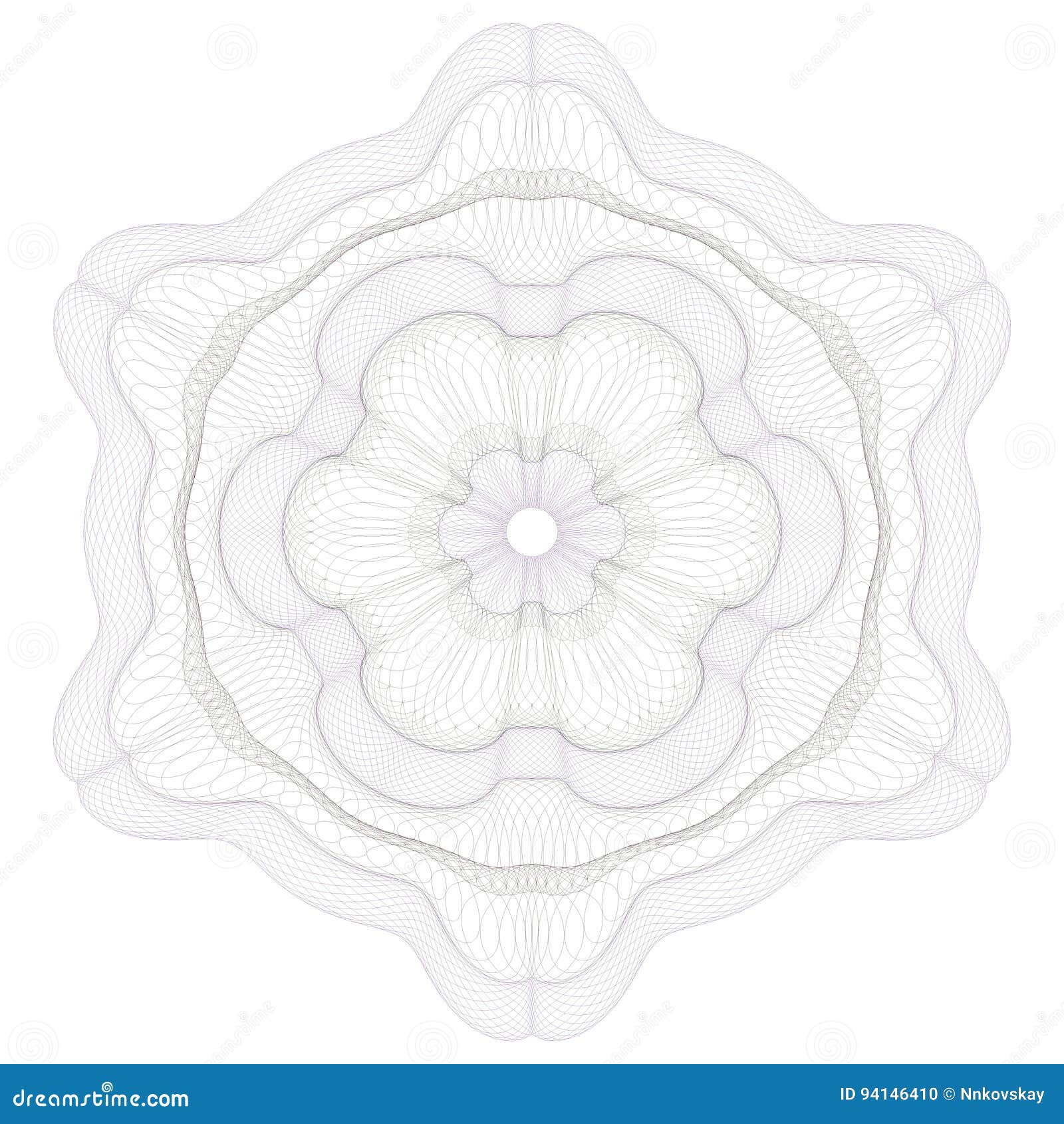 Watermarks Pattern Guilloche for Certificate, Stock Vector ...