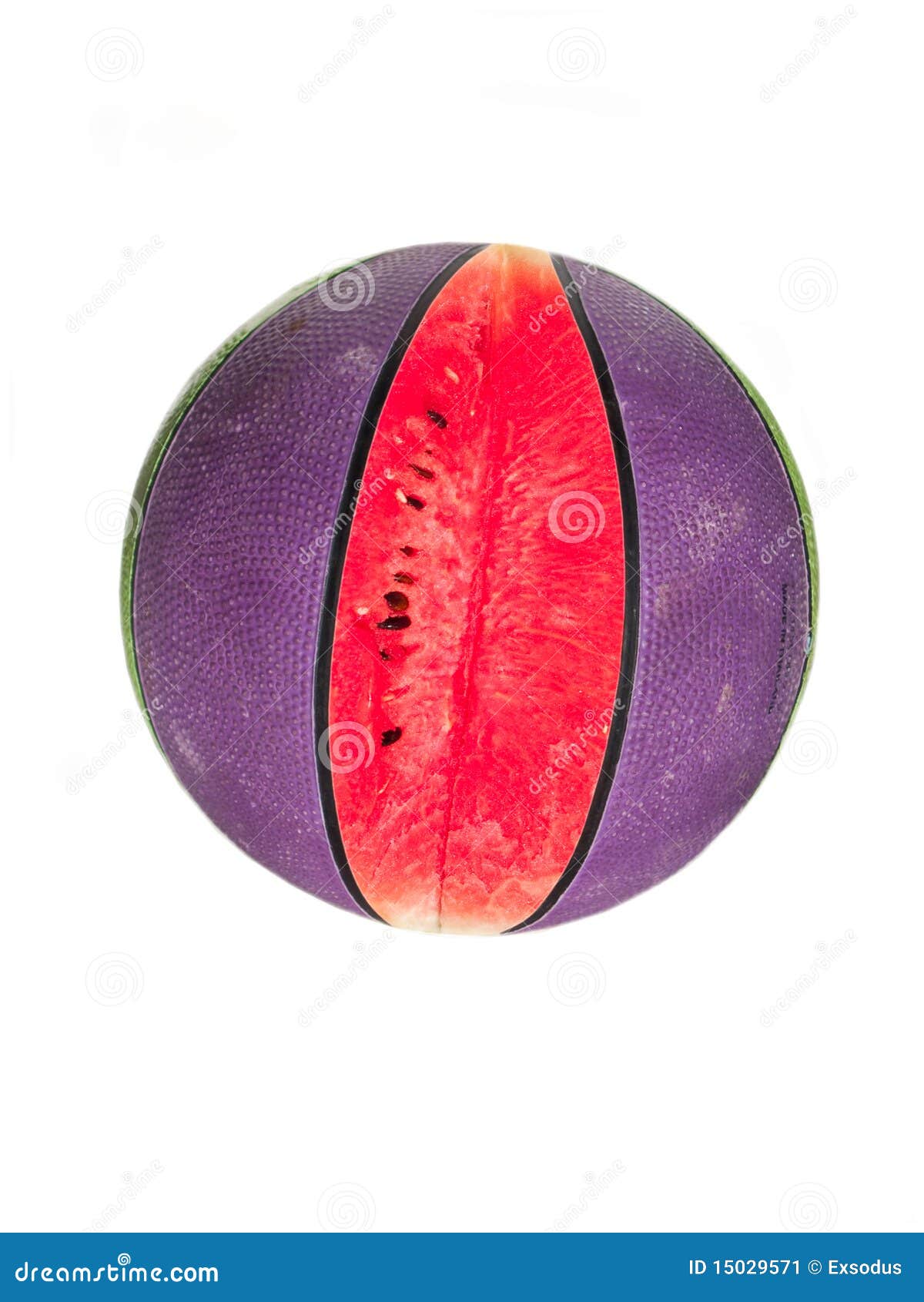 Watermelon ball stock image. Image of food, diet, fruit - 15029571