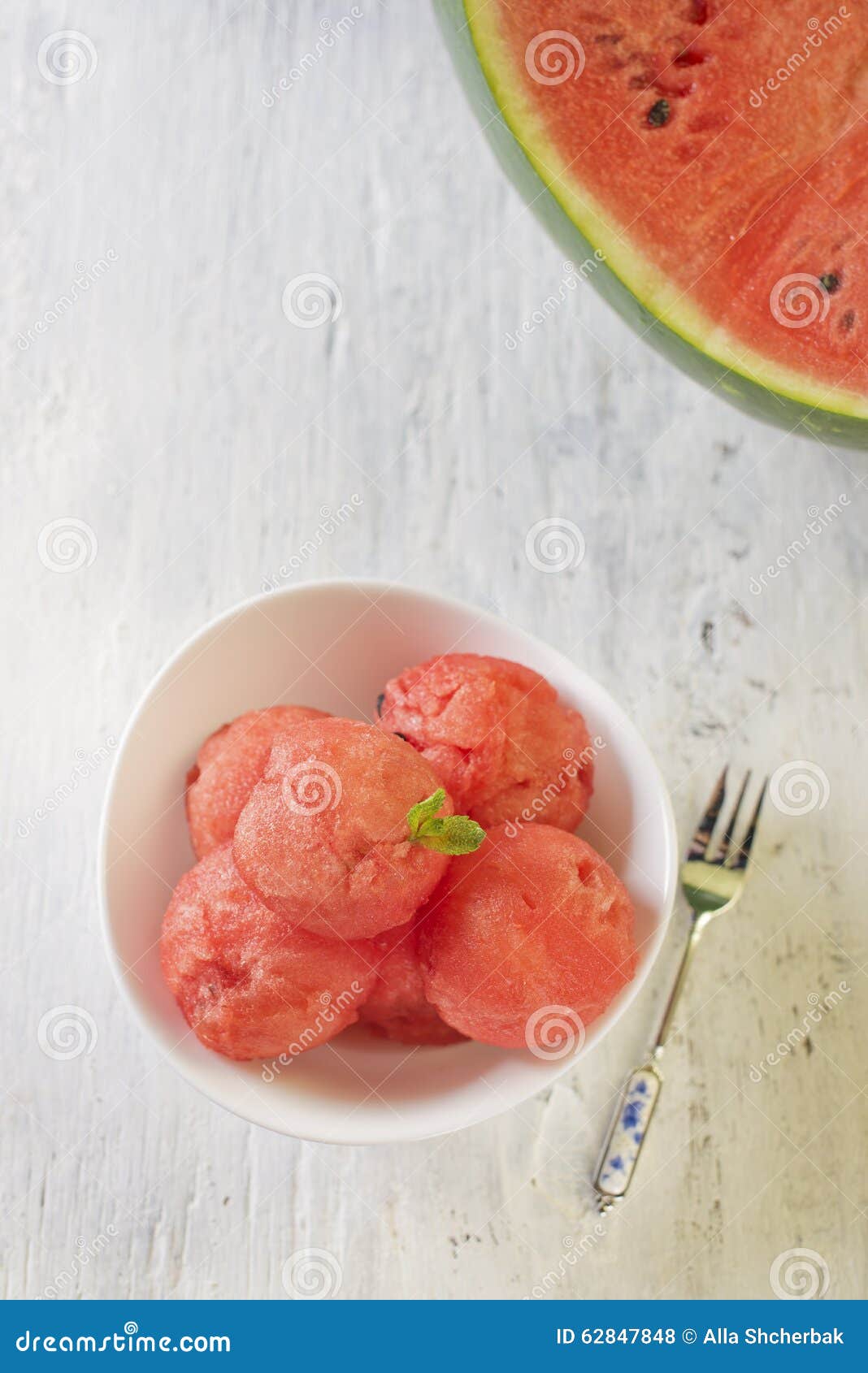 Watermelon balls stock photo. Image of cooking, gourmet - 62847848