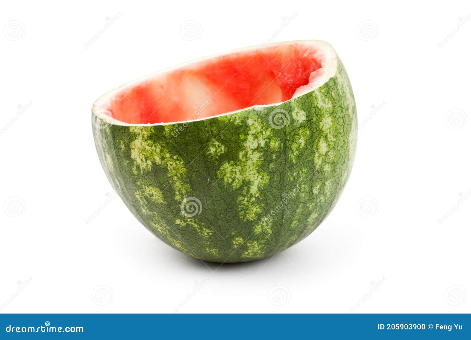Watermelon Bowl skin stock photo. Image of isolated - 205903900
