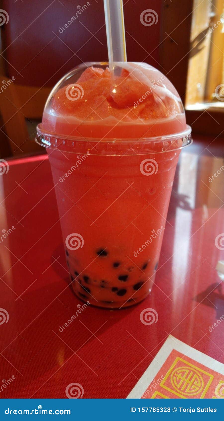 Watermelon Bubble Tea