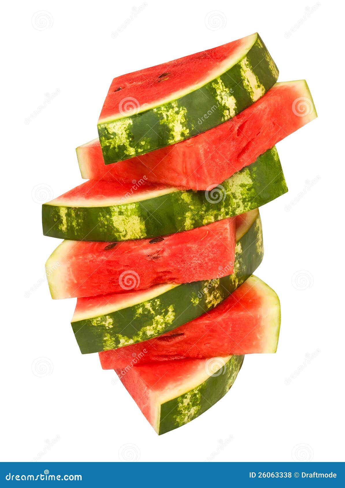 Watermelon chunks stock photo. Image of snack, healthy - 26063338
