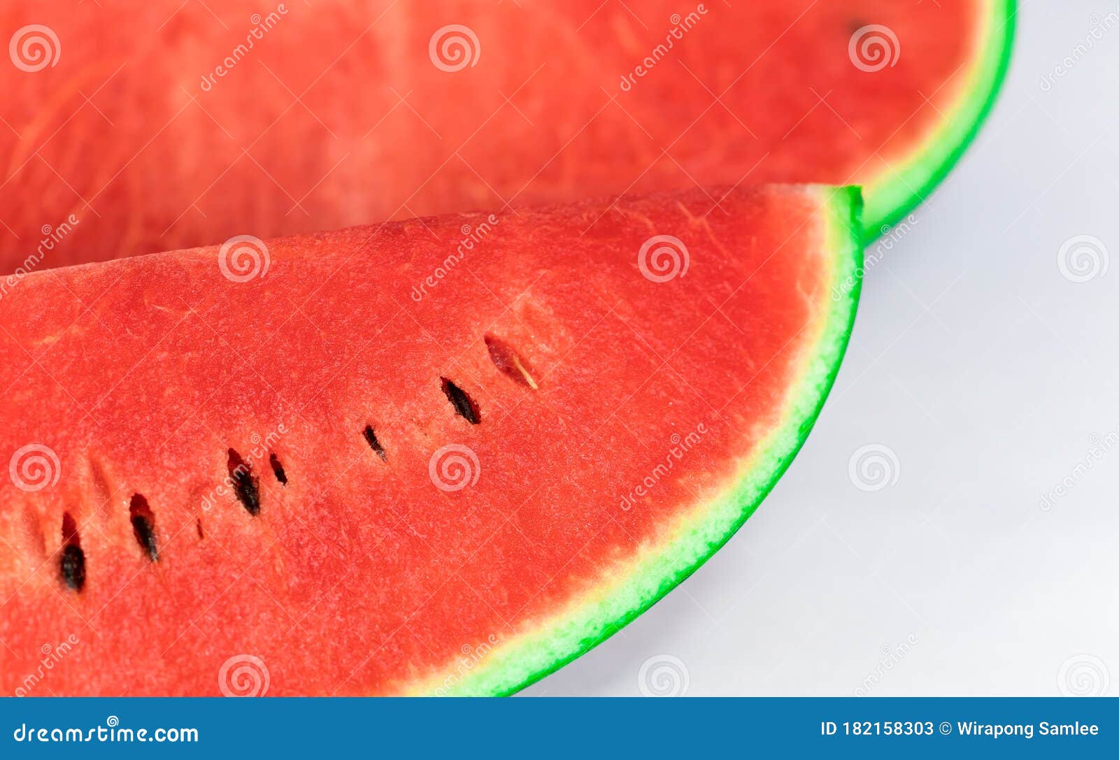 Watermelon close up stock image. Image of fruit, summer - 182158303
