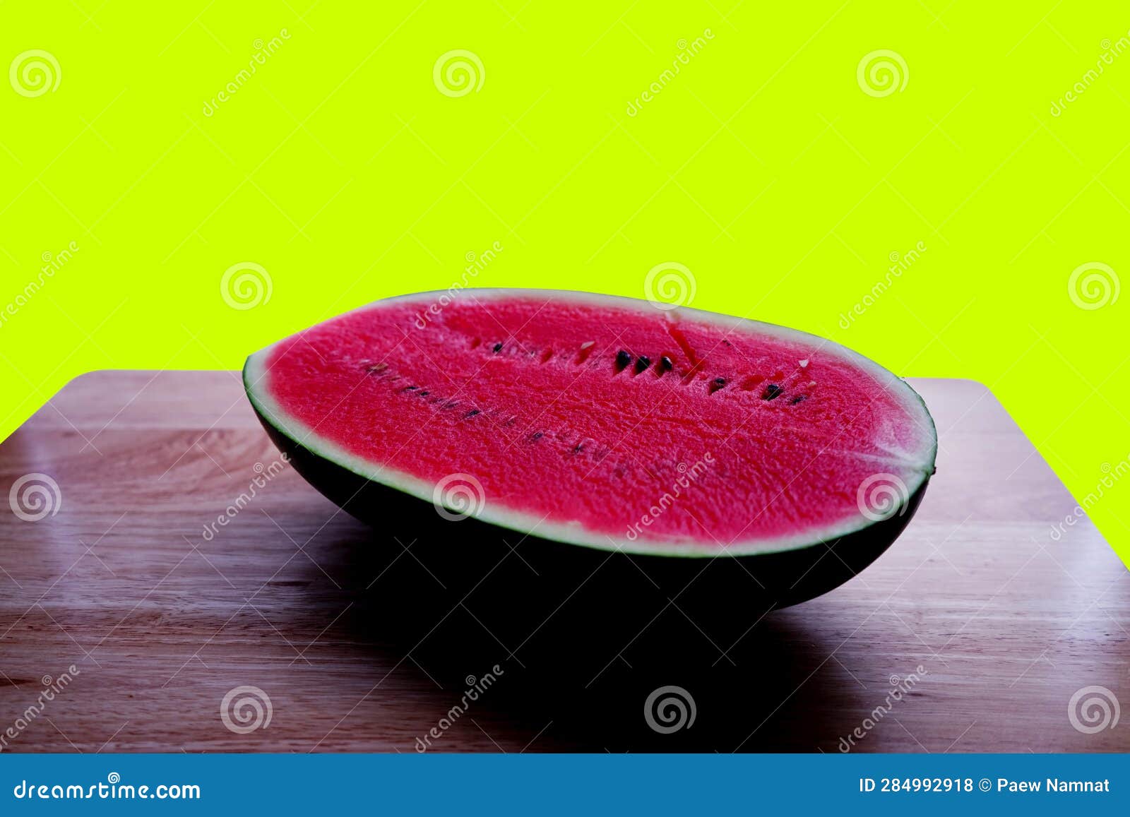 Watermelon cut in half stock photo. Image of healthy - 284992918