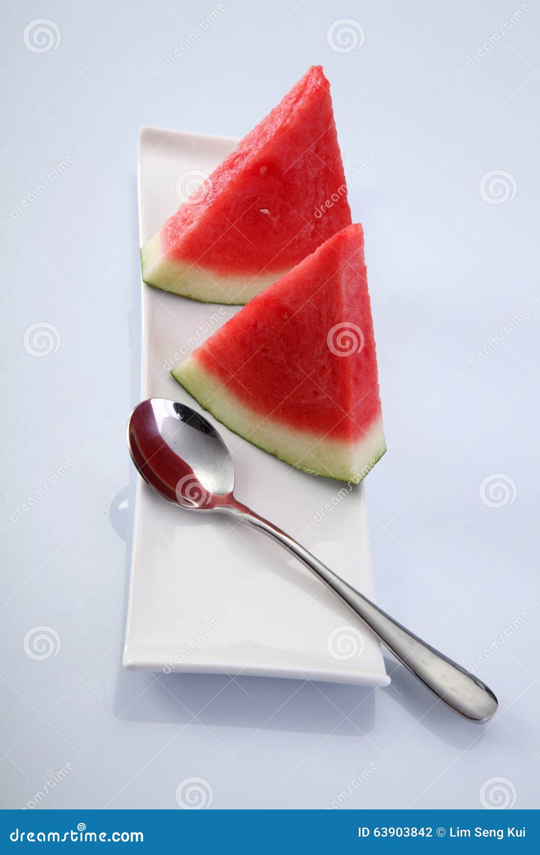 Watermelon stock photo. Image of triangle, slice, green - 63903842