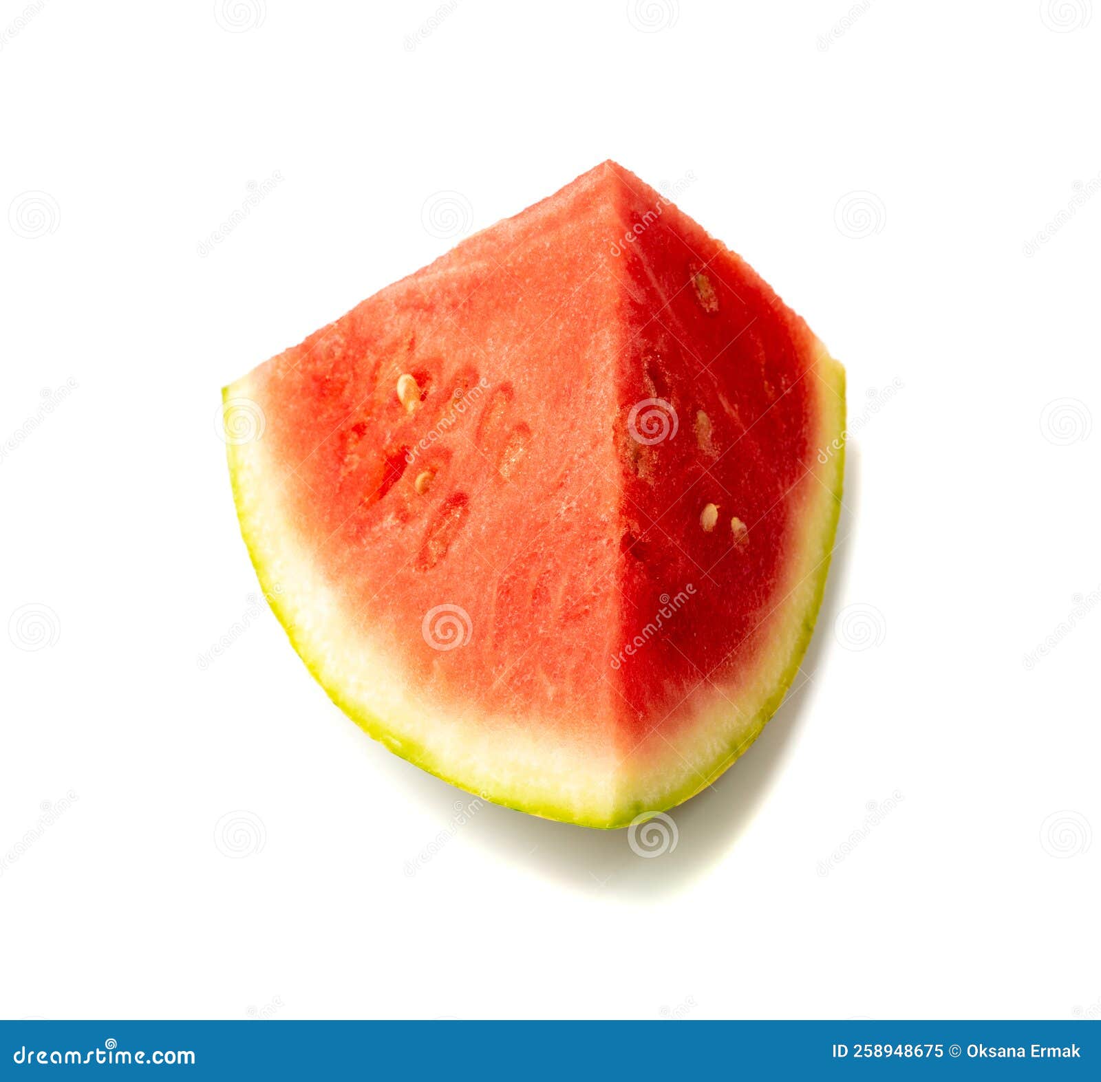 Watermelon Cuts Isolated stock image. Image of balance - 258948675
