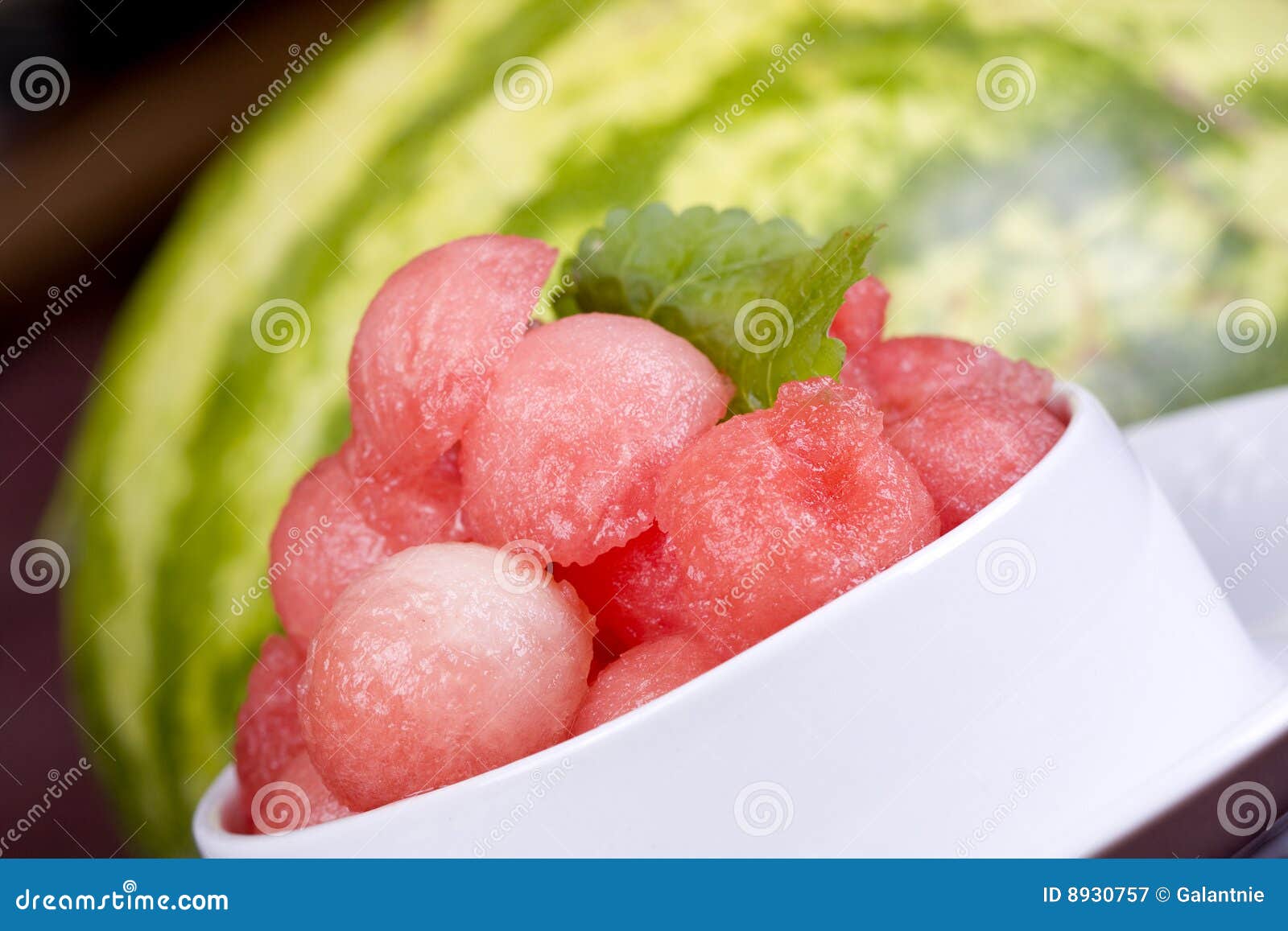 Watermelon dessert stock image. Image of tasty, spring - 8930757