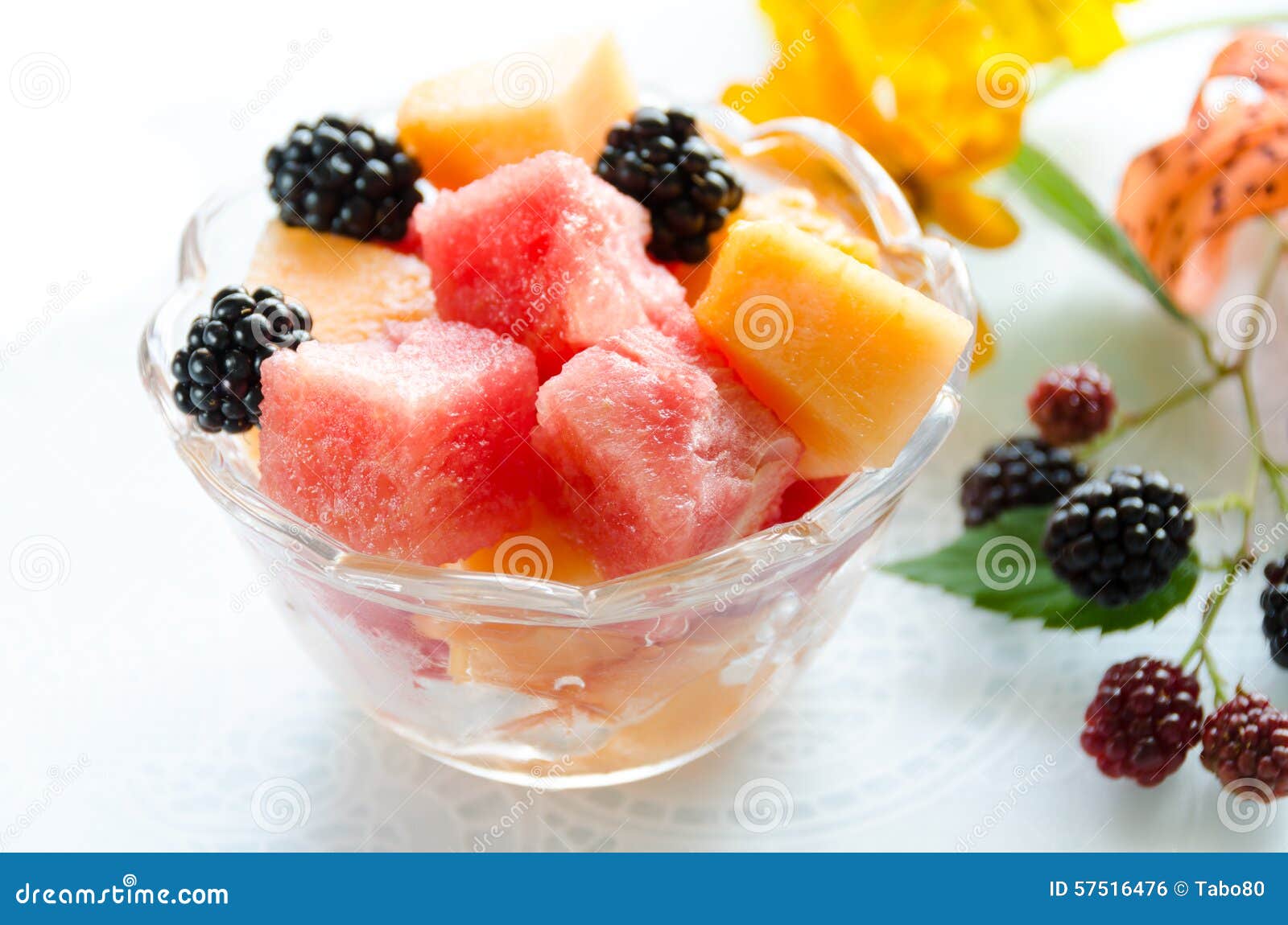 Watermelon dessert stock photo. Image of berry, glass - 57516476