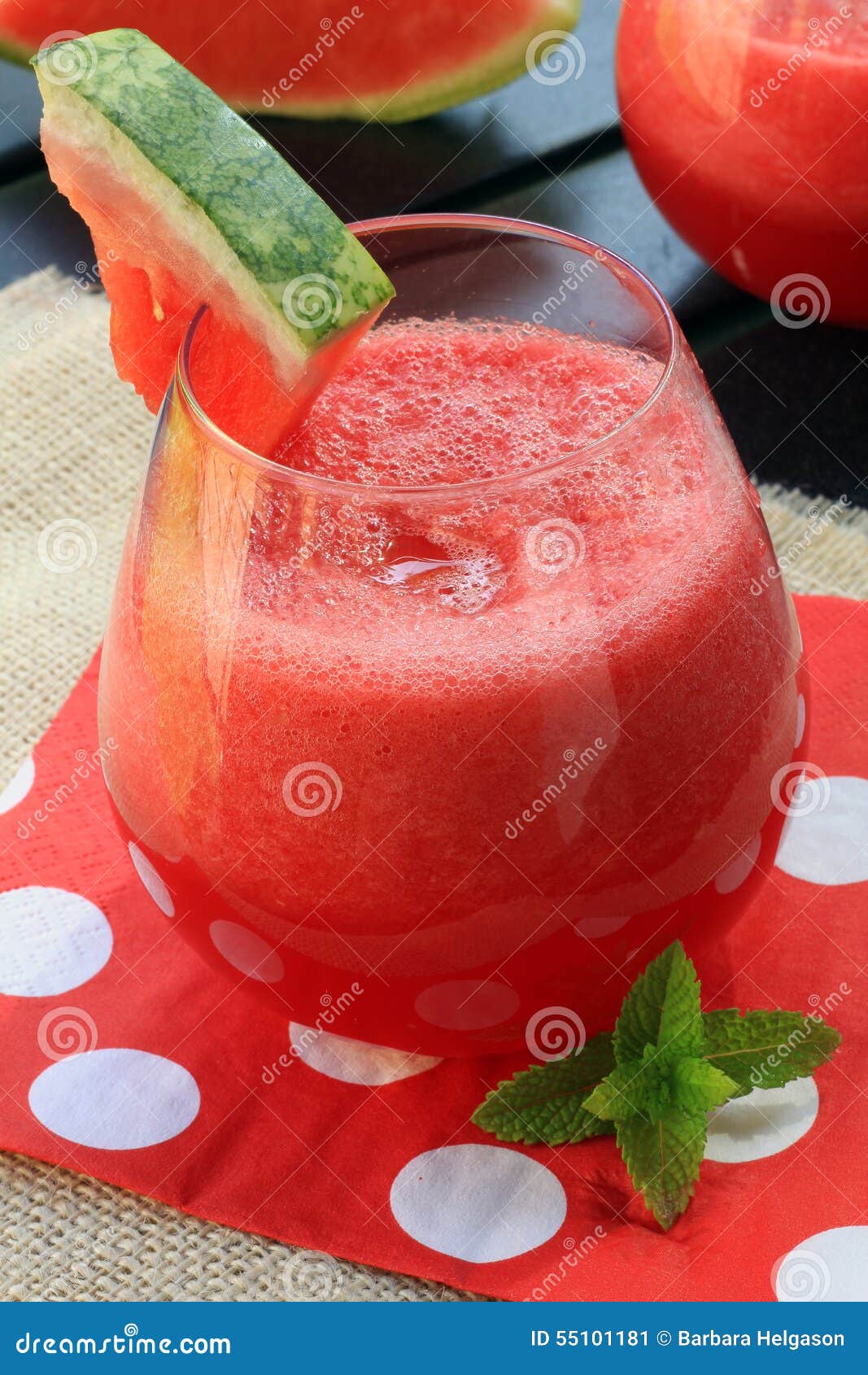 Watermelon Drink In Glasses Stock Photography | CartoonDealer.com #52792736