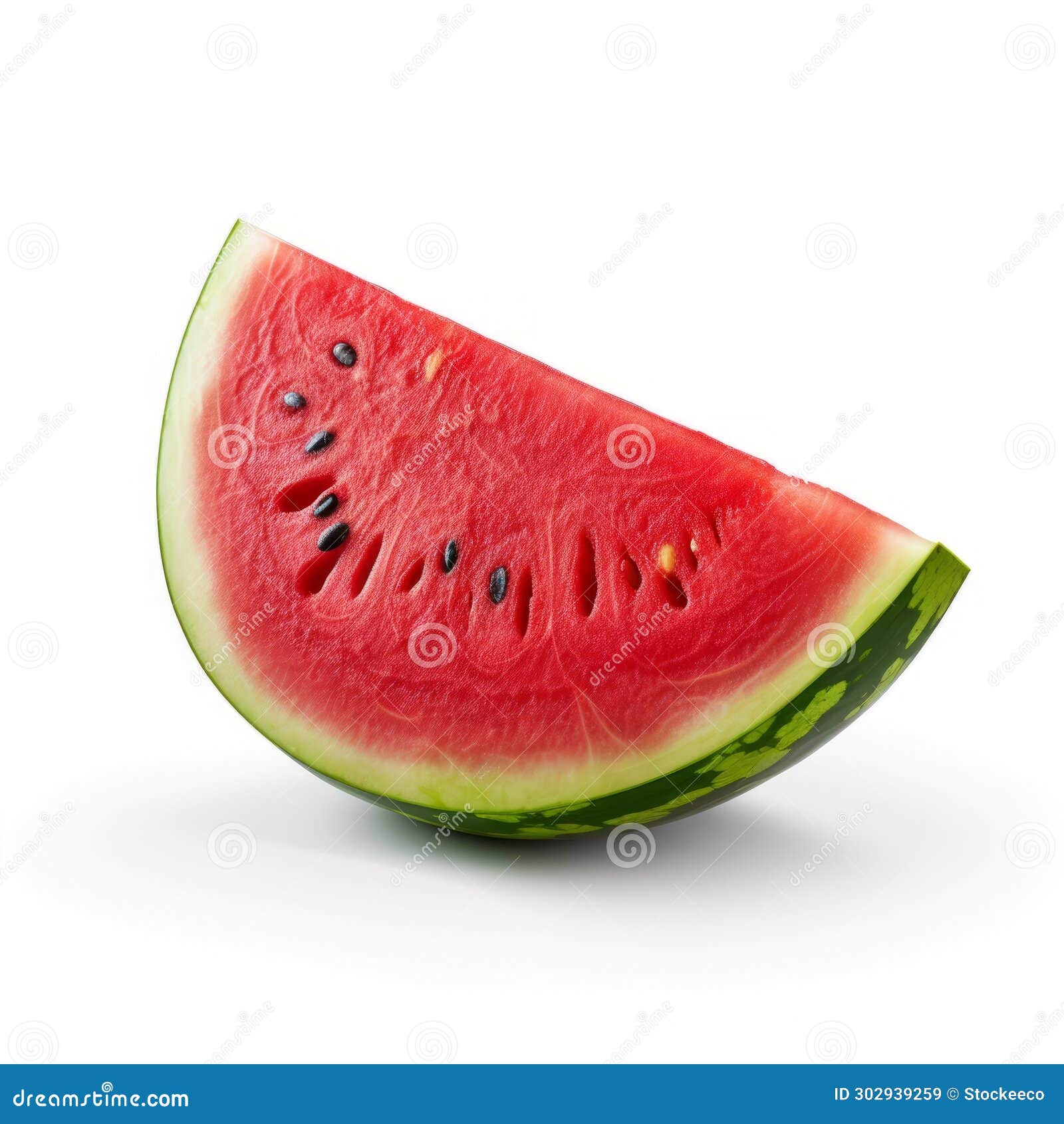 Watermelon Slice Isolated on White Background - Creative Commons ...