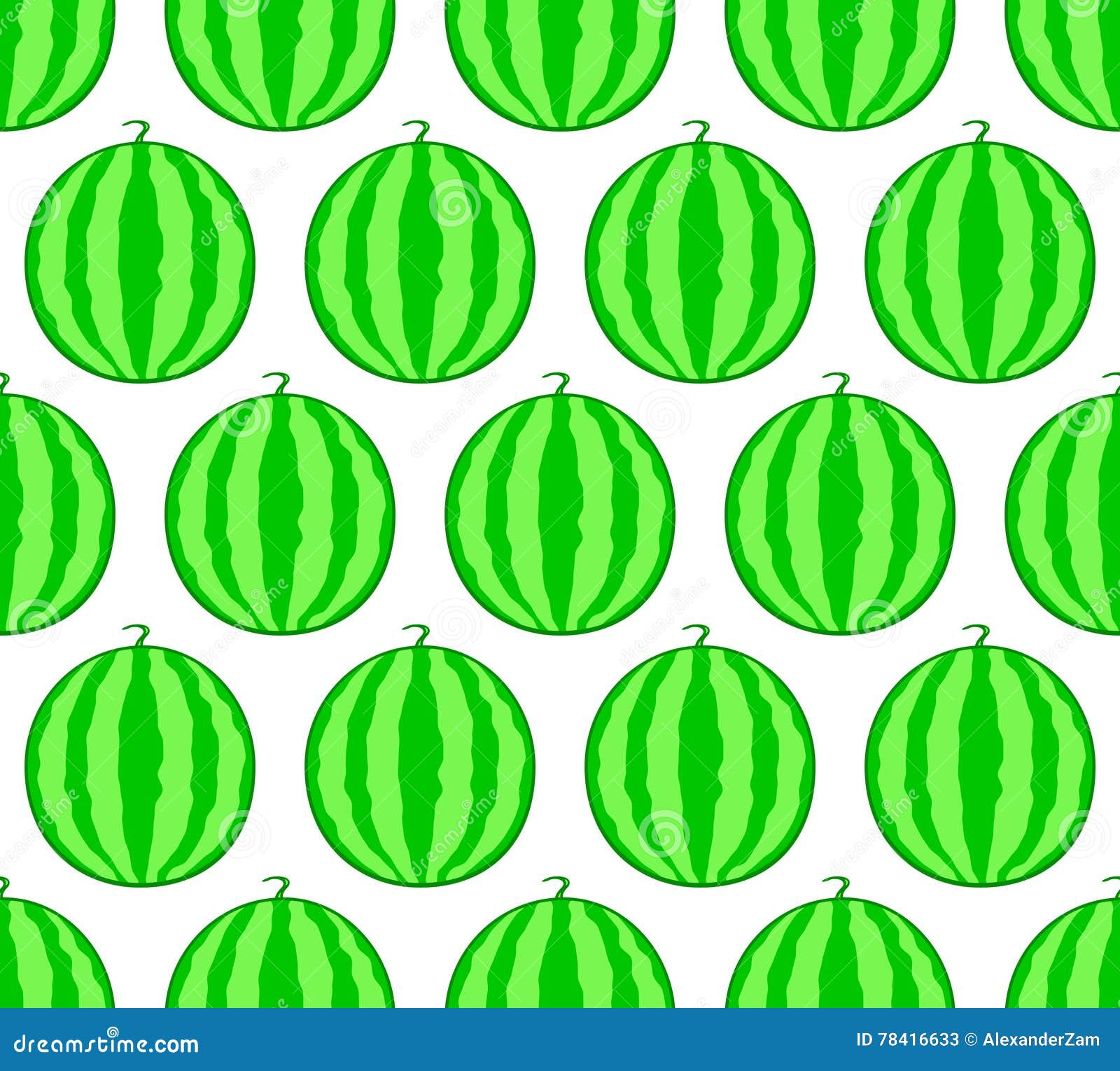 Watermelon fruit pattern stock vector. Illustration of healthy - 78416633