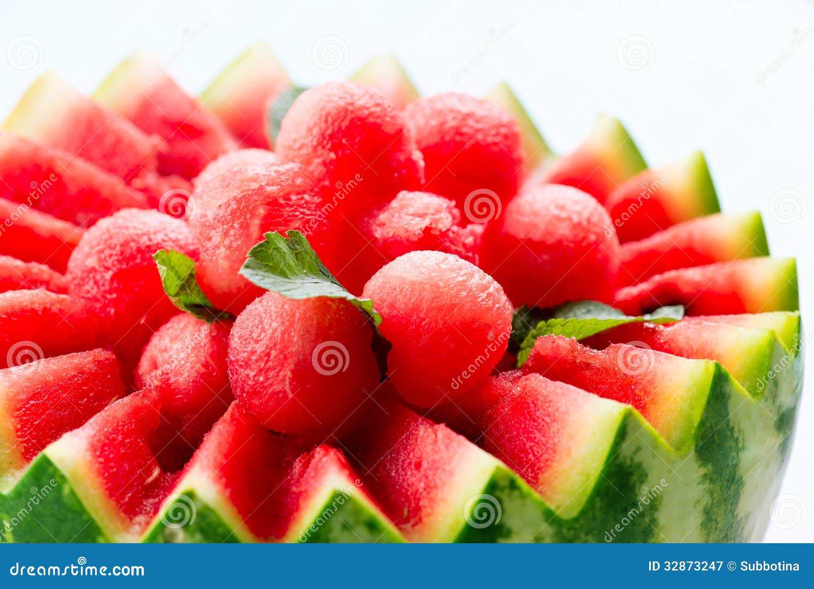 Watermelon. Fruit Salad stock image. Image of juicy, appetizer - 32873247