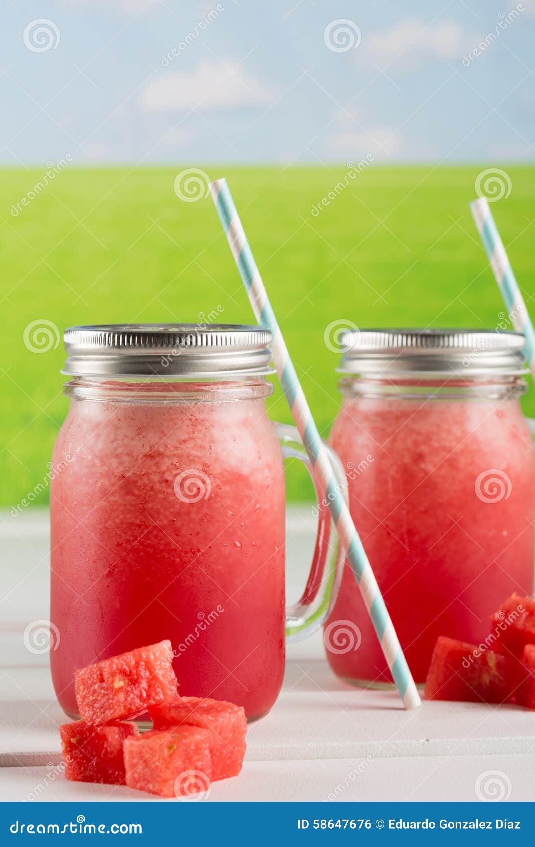 Watermelon granita stock photo. Image of freshness, closeup - 58647676