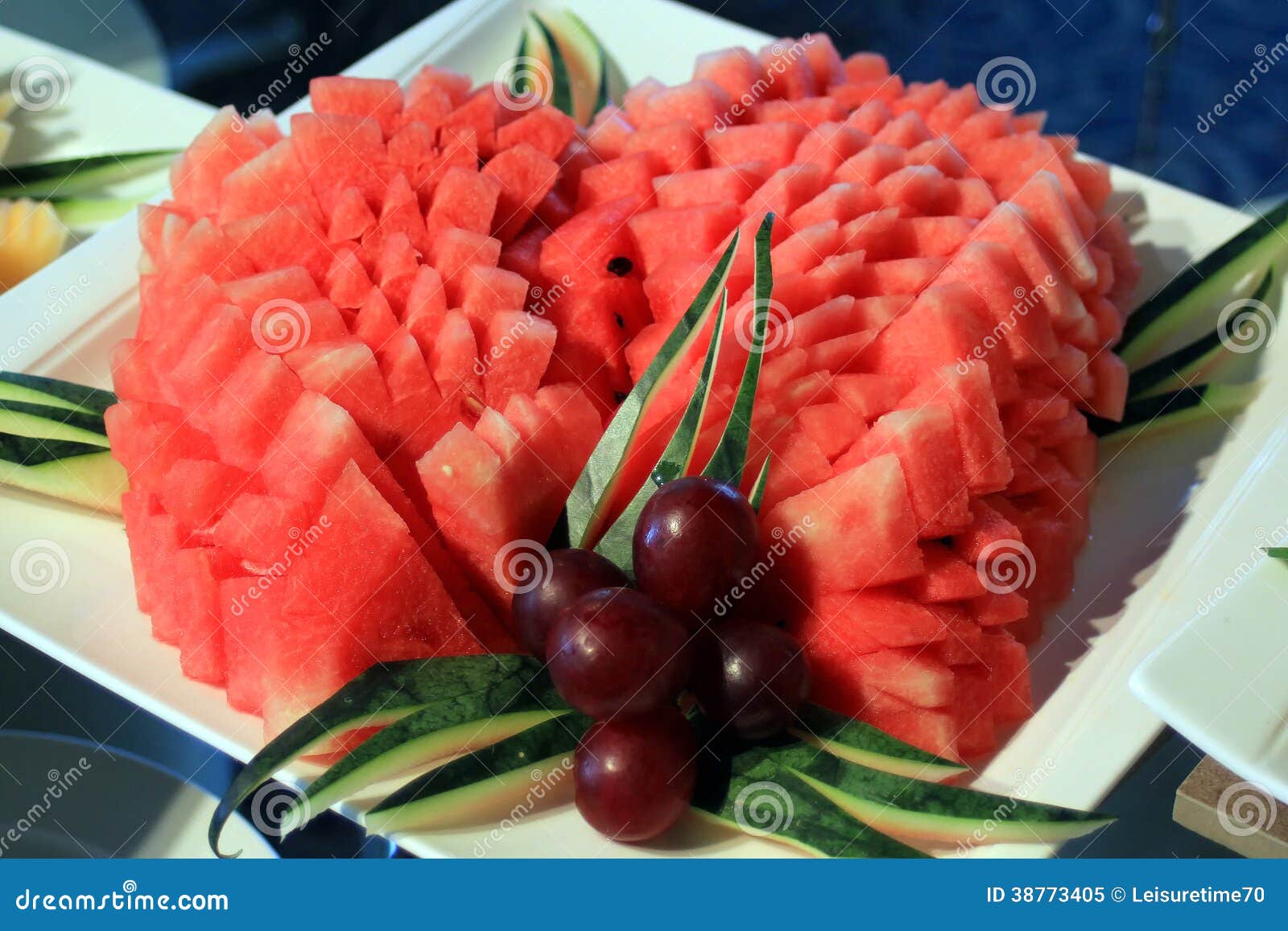 Watermelon and grape fruit stock image. Image of grocery - 38773405