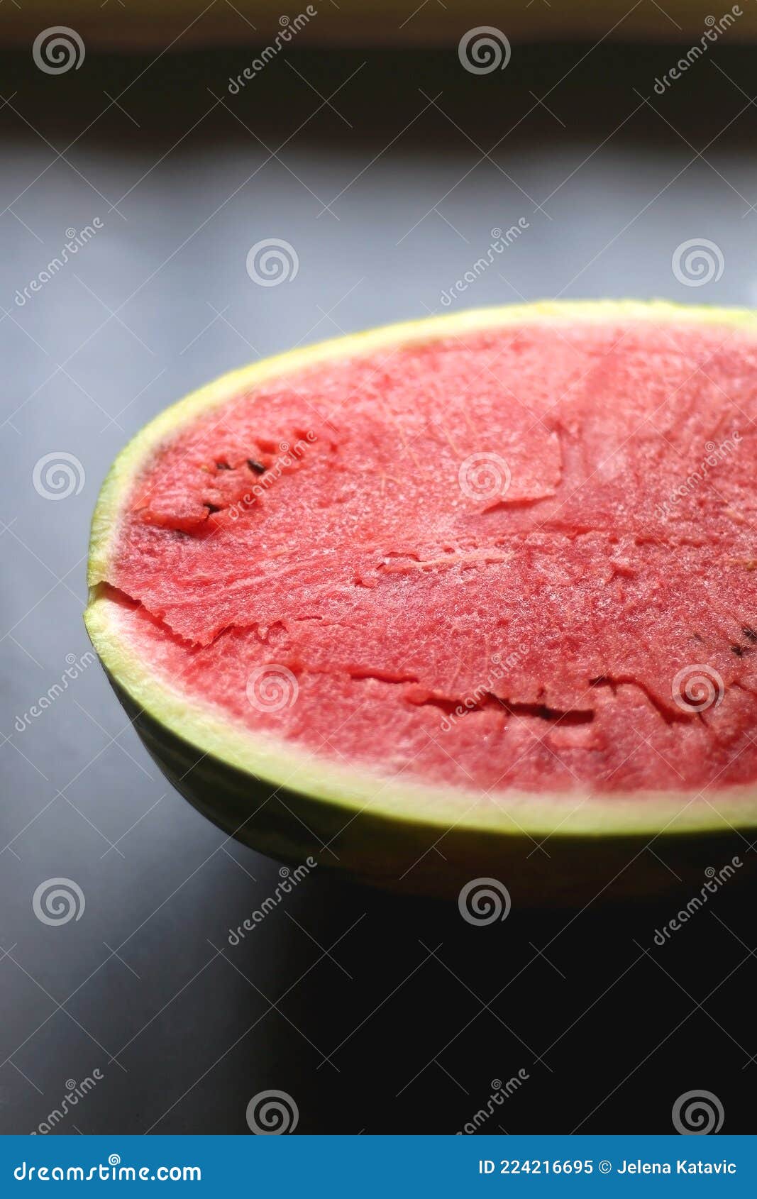 Watermelon Half stock image. Image of depth, diet, bright - 224216695