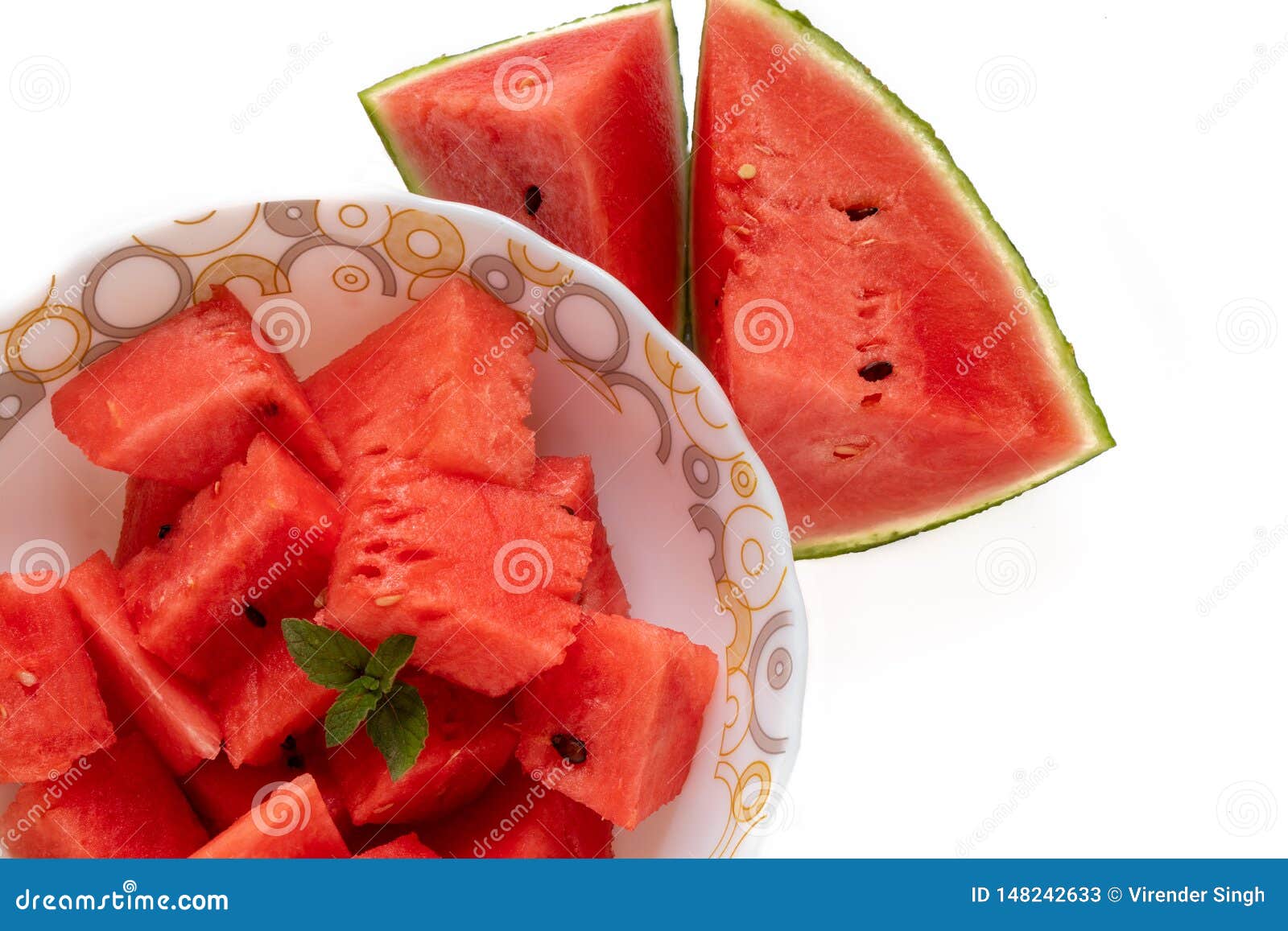 Watermelon and cherry stock image. Image of healthy - 148242633