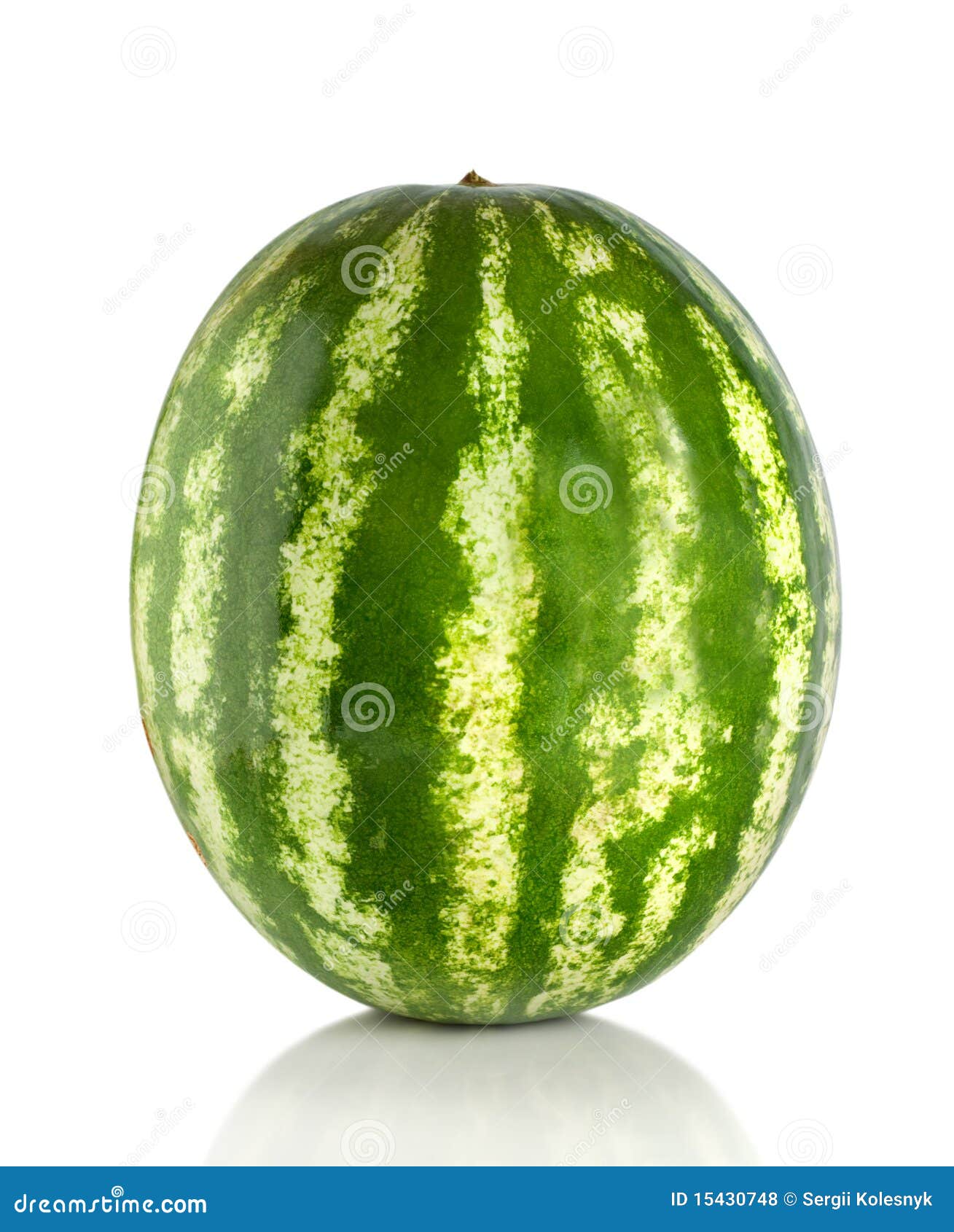 Watermelon isolated stock photo. Image of patern, summer - 15430748