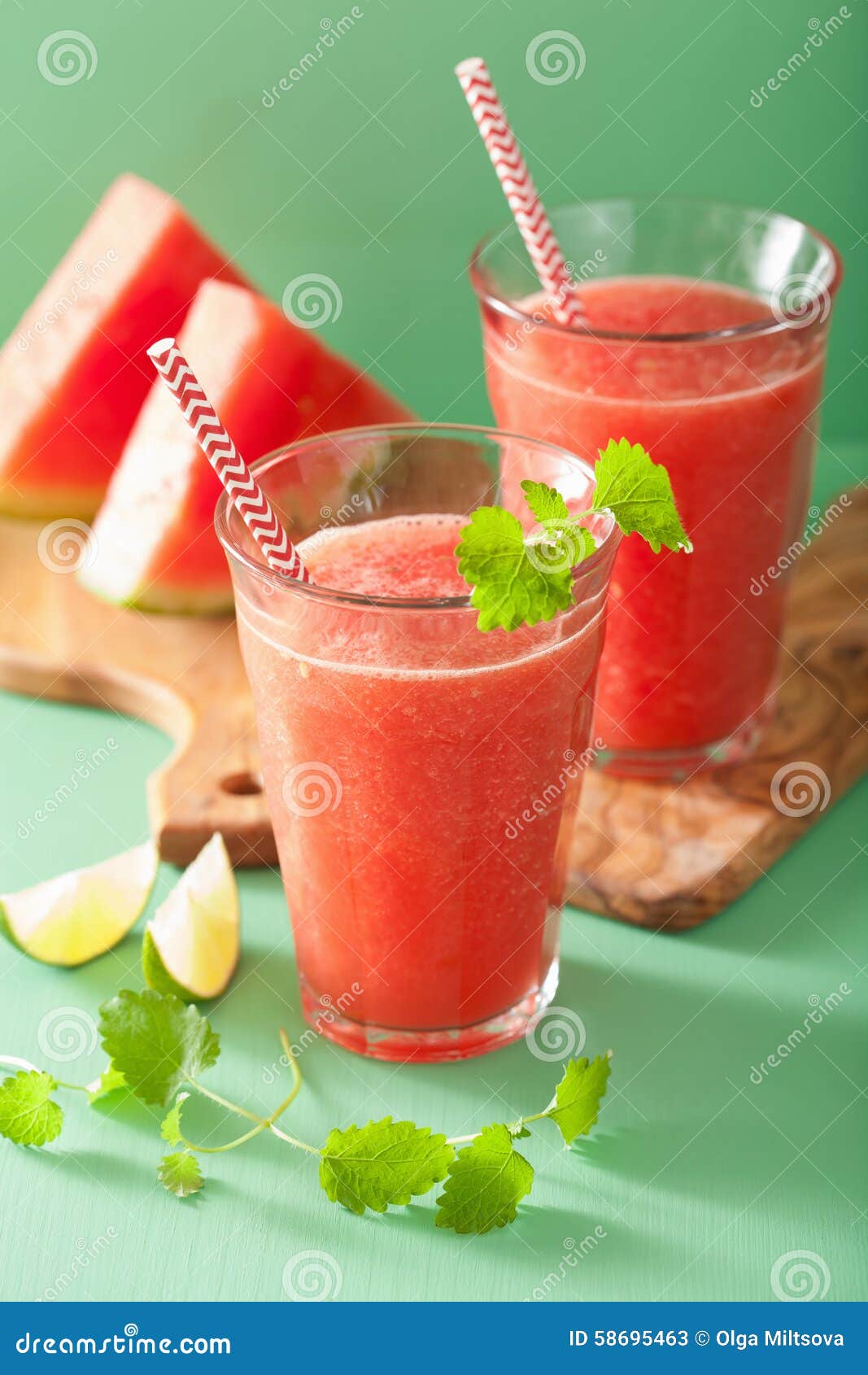 Watermelon, Lime And Water Splash Stock Photography | CartoonDealer.com ...