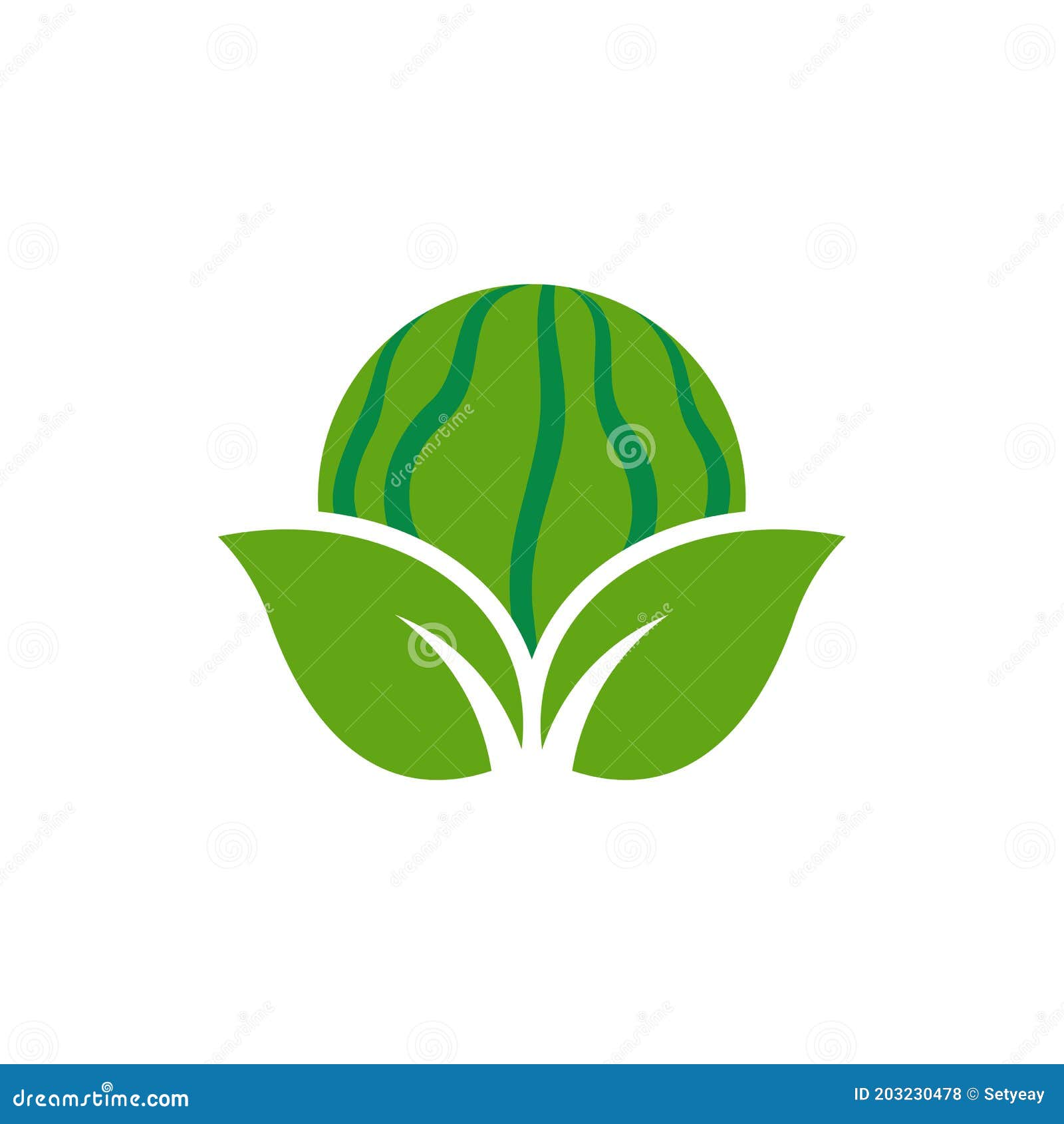 Watermelon Logo Vector Template, Creative Watermelon Logo Design ...