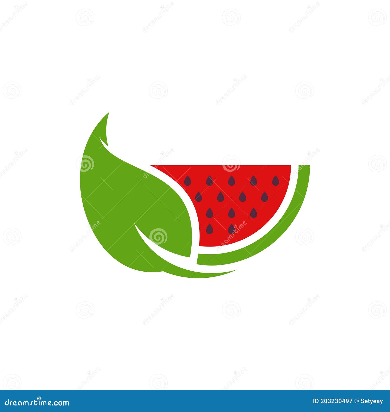 Watermelon Logo Vector Template, Creative Watermelon Logo Design ...