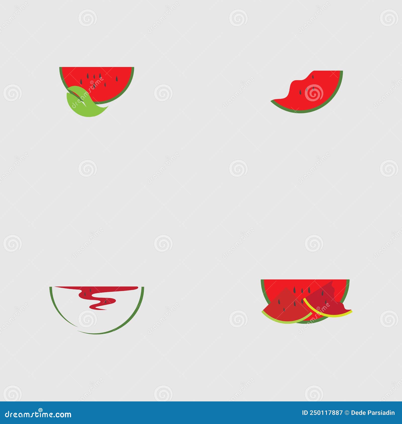 Watermelon Logo Vector Template, Creative Watermelon Logo Design ...