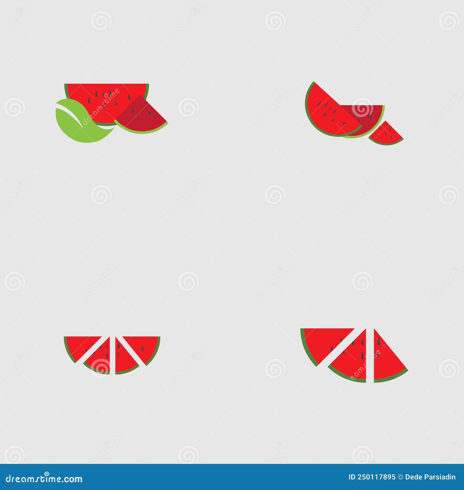 Watermelon Logo Vector Template, Creative Watermelon Logo Design ...