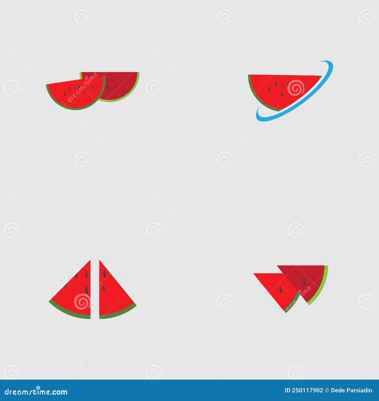 Watermelon Logo Vector Template, Creative Watermelon Logo Design ...
