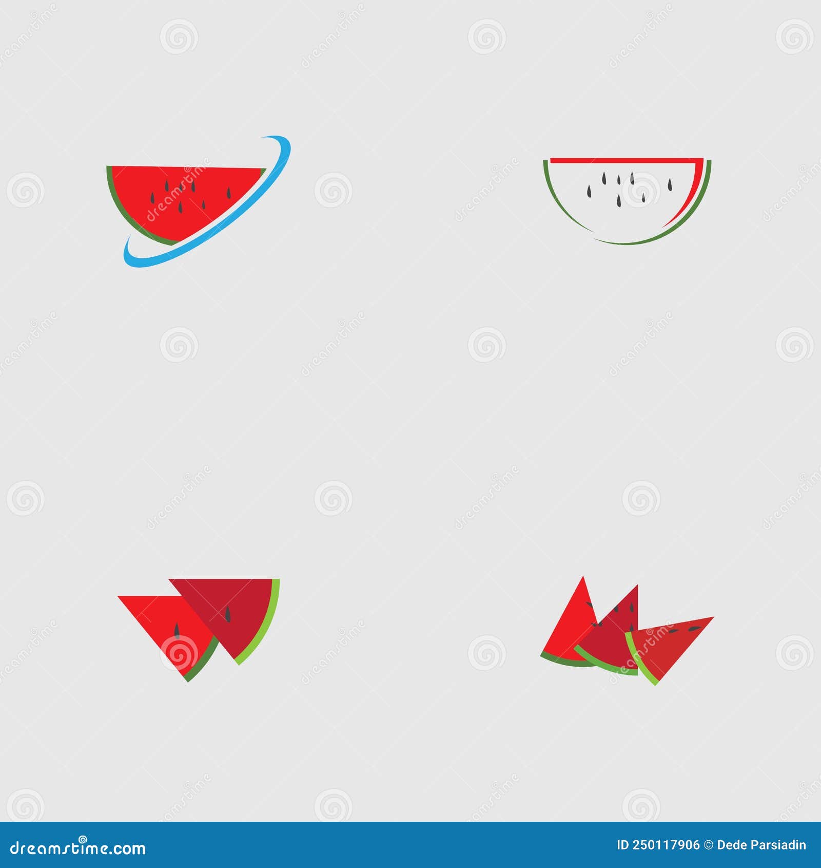Watermelon Logo Vector Template, Creative Watermelon Logo Design ...