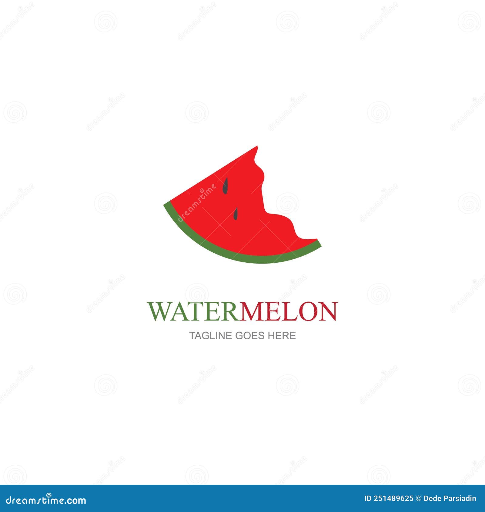 Watermelon Logo Vector Template, Creative Watermelon Logo Design ...